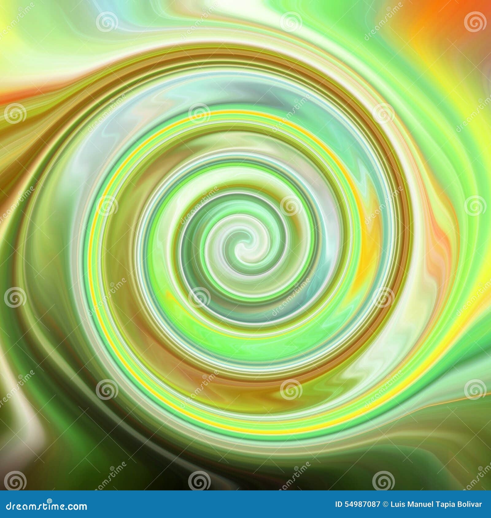 Psychedelic spiral stock illustration. Illustration of energy - 54987087