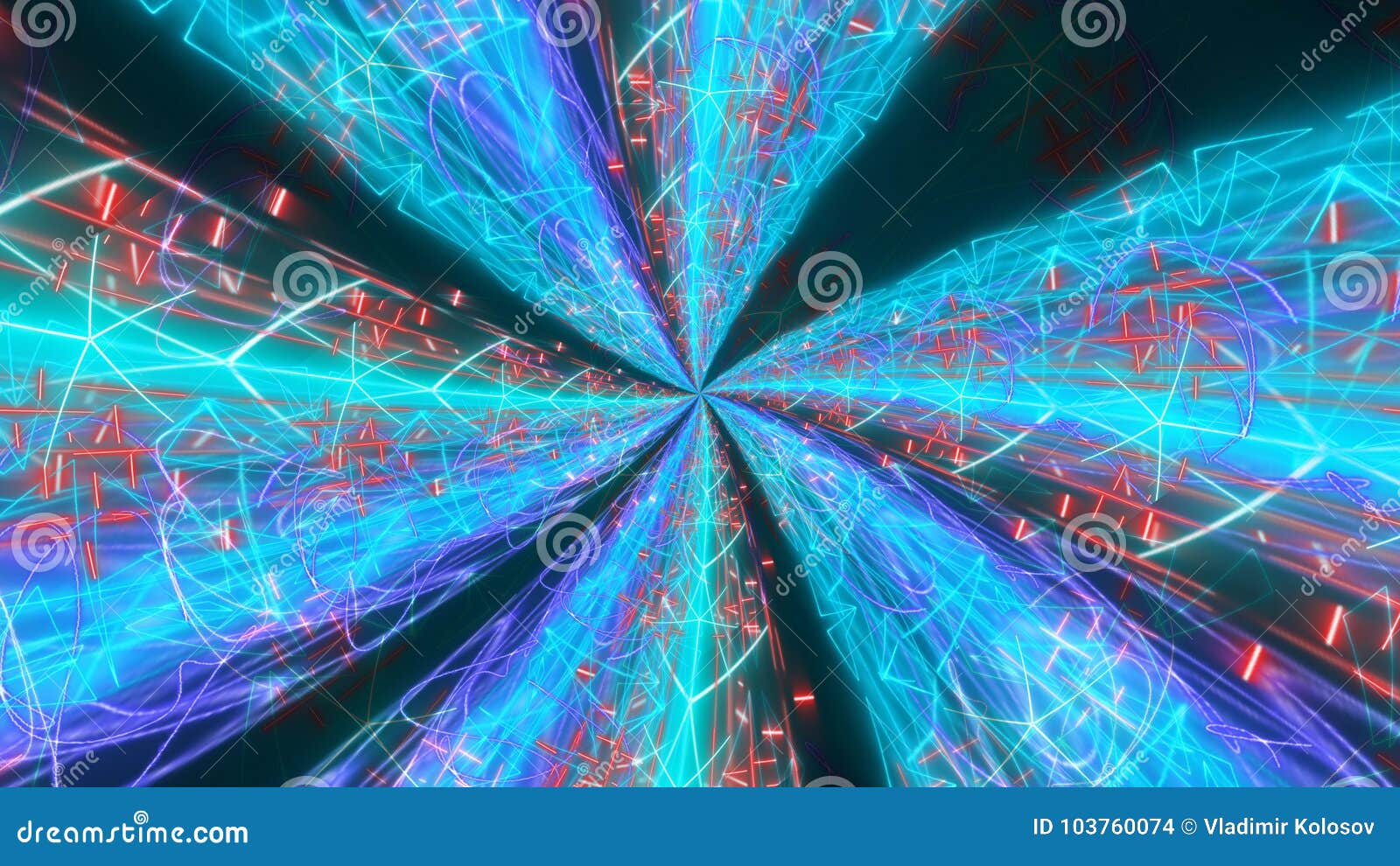 Psychedelic Streams Background Illustration Stock Illustration ...
