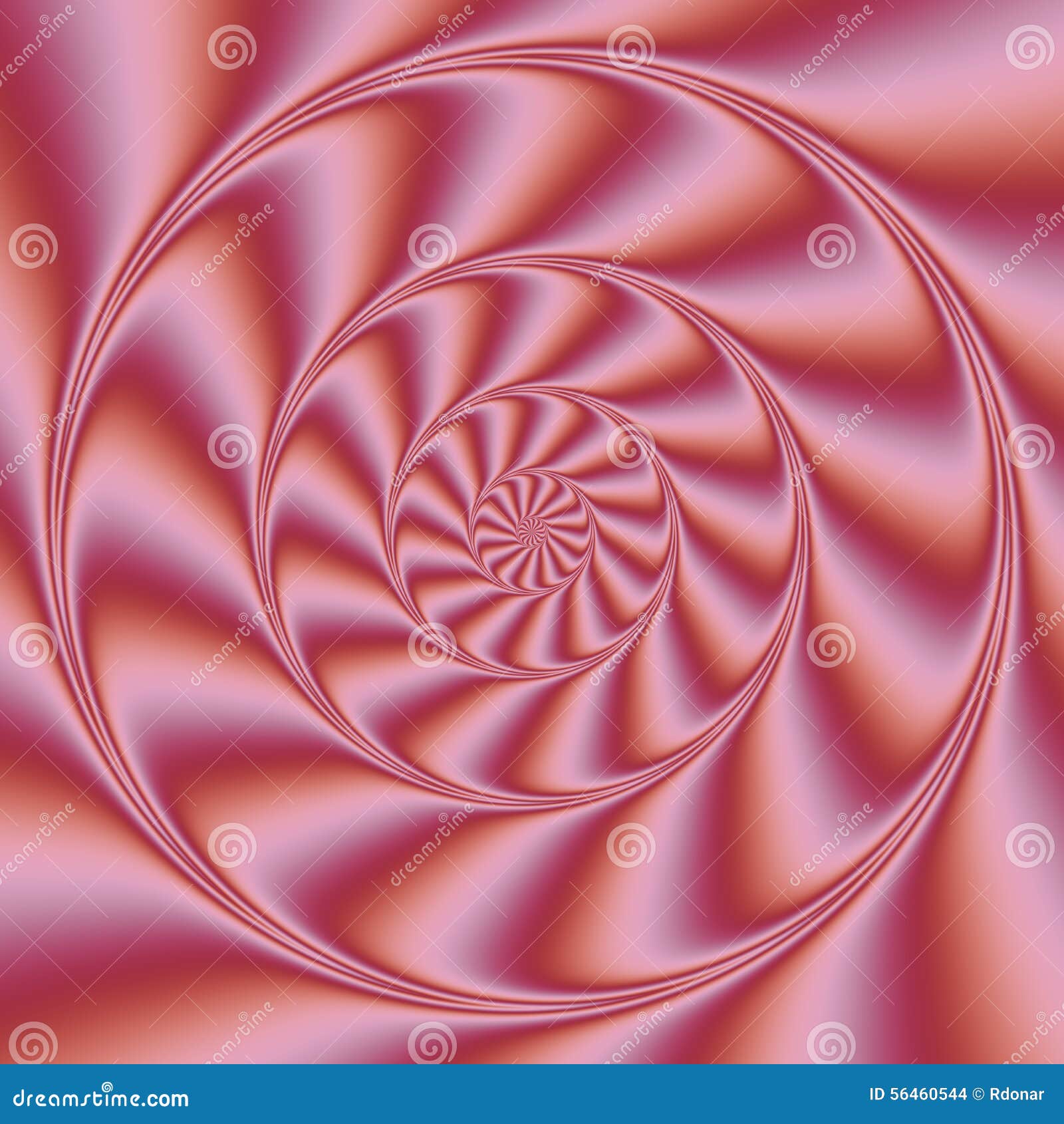 Psychedelic Wind Spiral. Digital Abstract Image with a Psychedelic ...