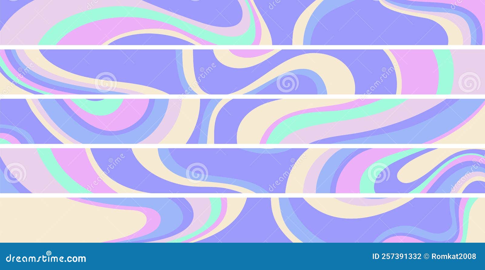 Psychedelic Y2k Background 2000 Stock Vector - Illustration of symmetry ...