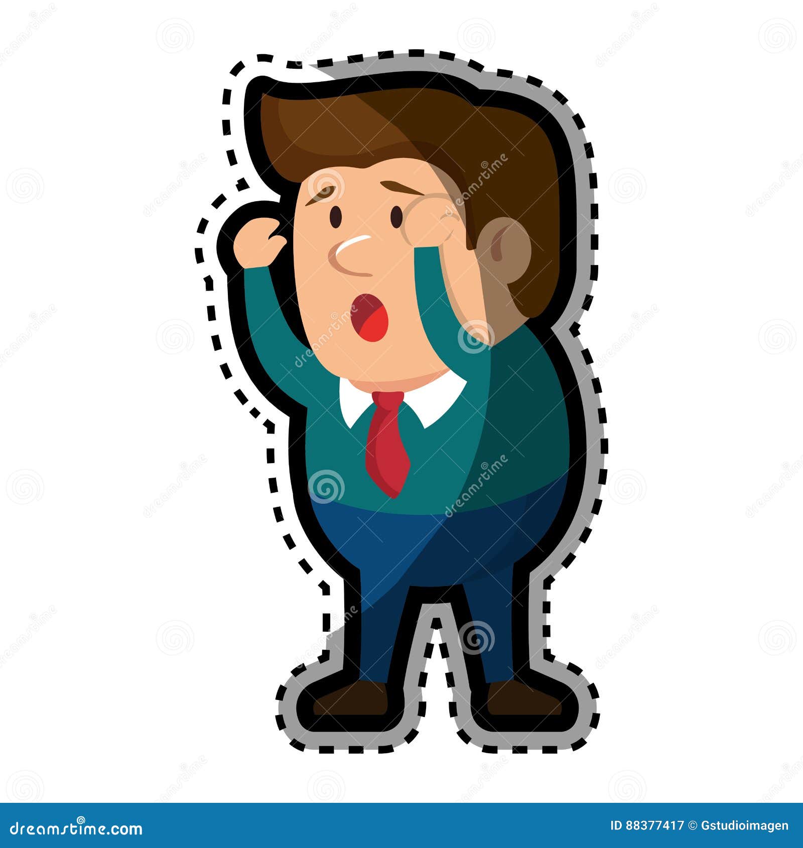 Psychiatric Patient Avatar Character Stock Vector - Illustration of ...