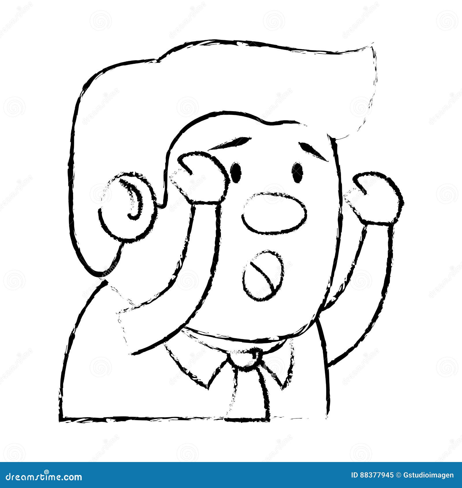 Psychiatric Patient Avatar Character Stock Vector - Illustration of ...