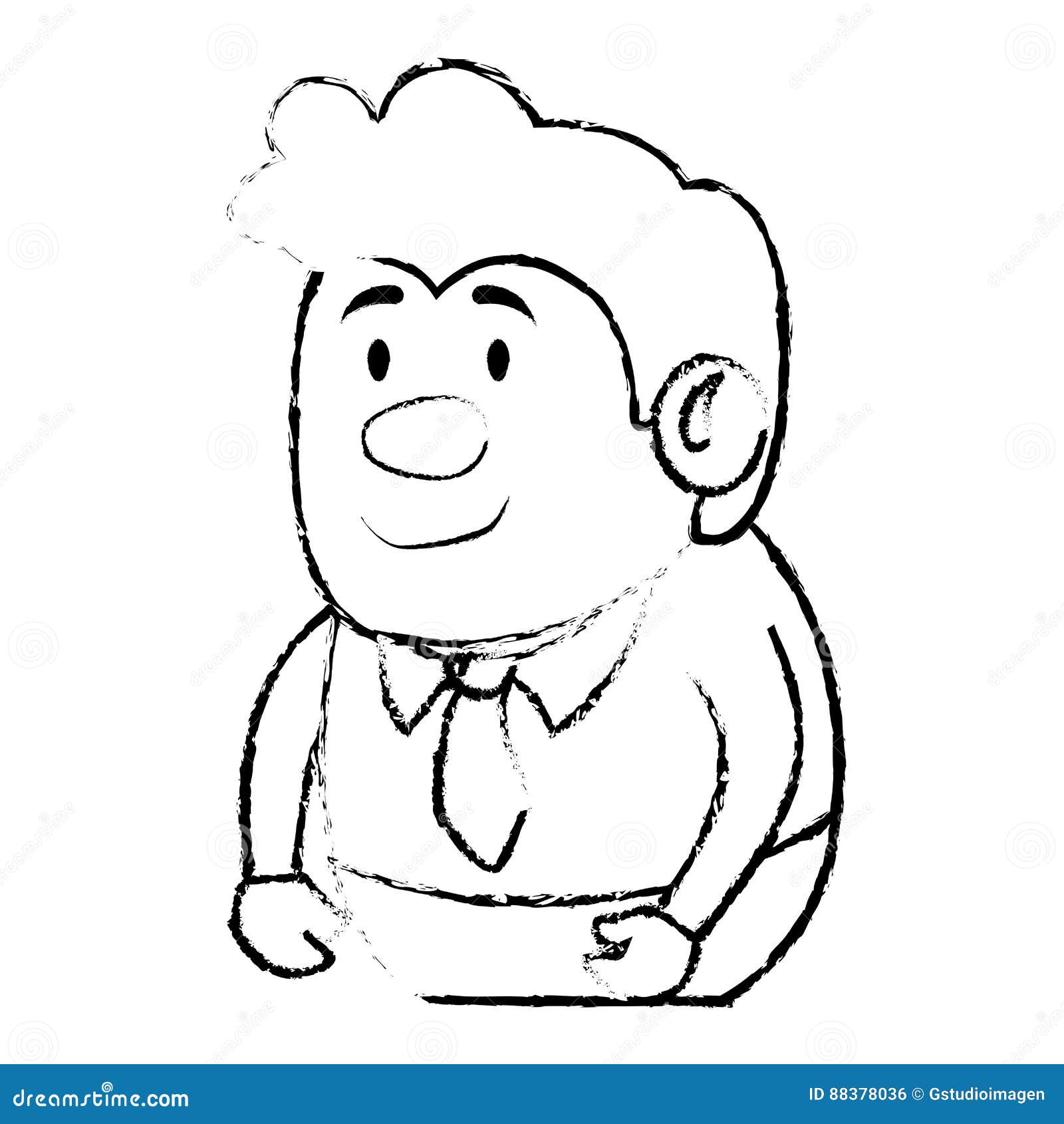 Psychiatric Patient Avatar Character Stock Vector - Illustration of ...