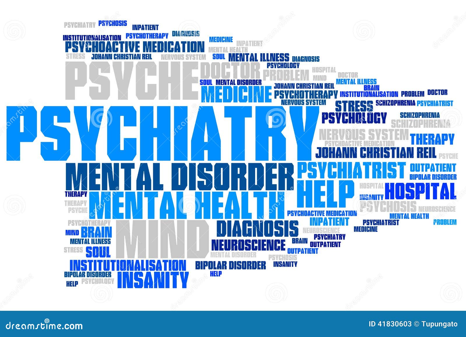 Psychiatrie Stock Abbildung - Bild: 41830603