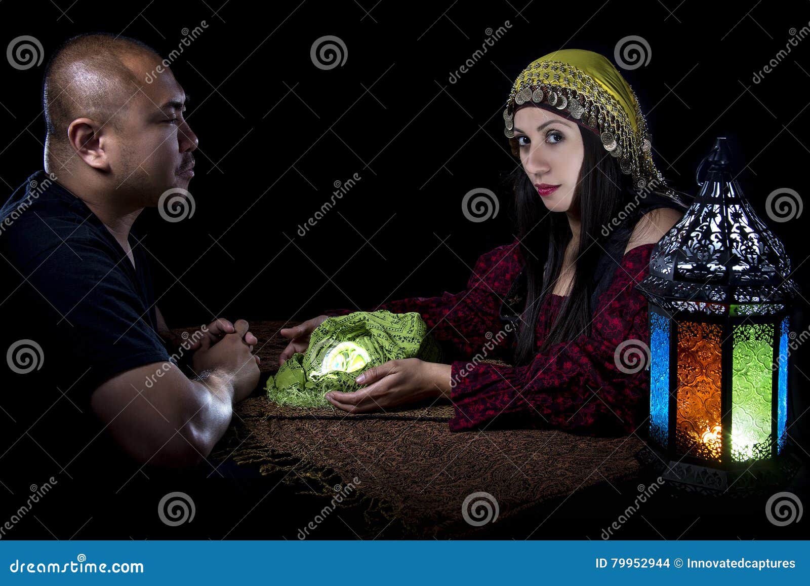 Psychic Reading stock photo. Image of fortune, client - 79952944