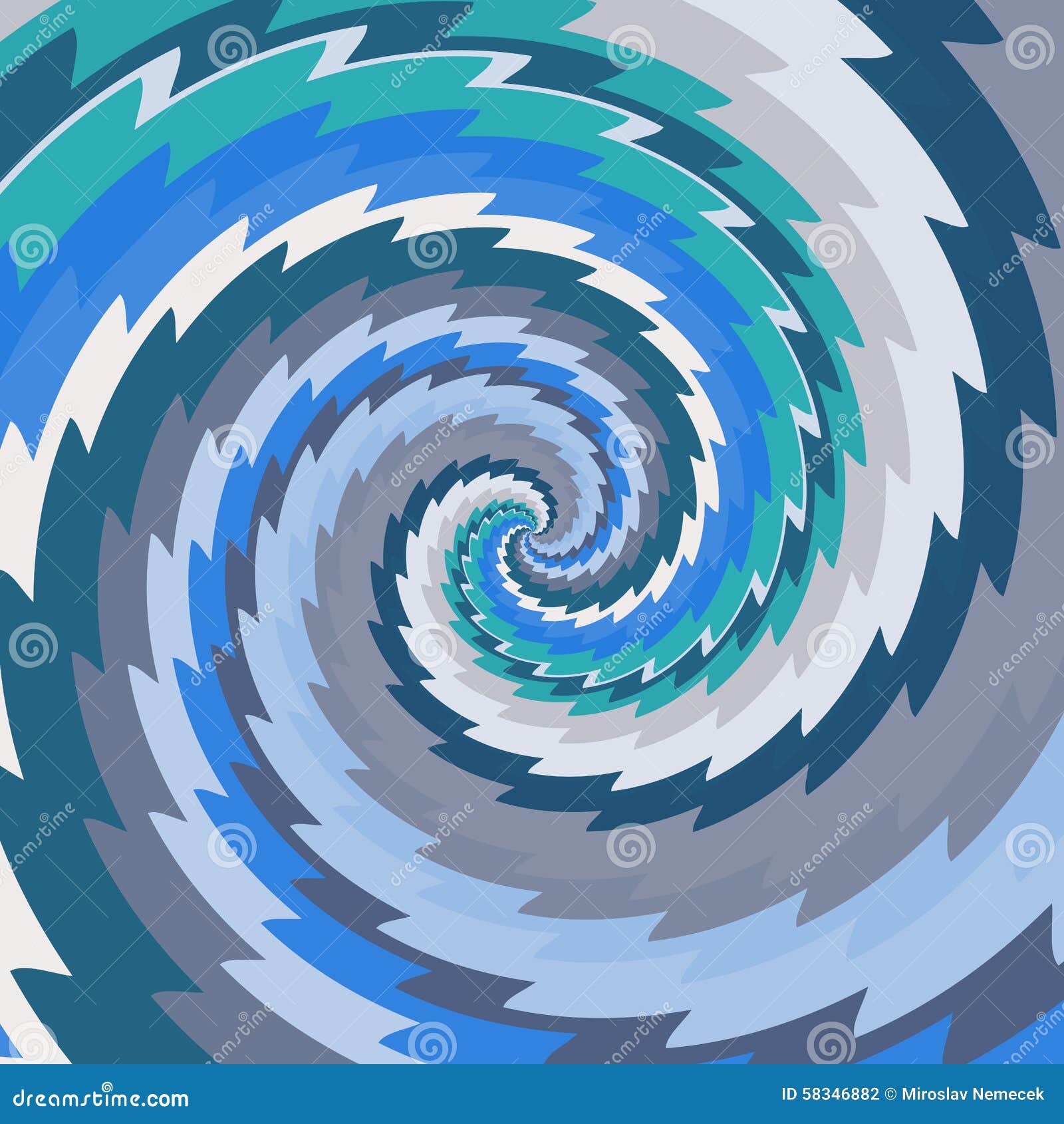 Psycho Floral Pattern Generated Texture Stock Illustration ...