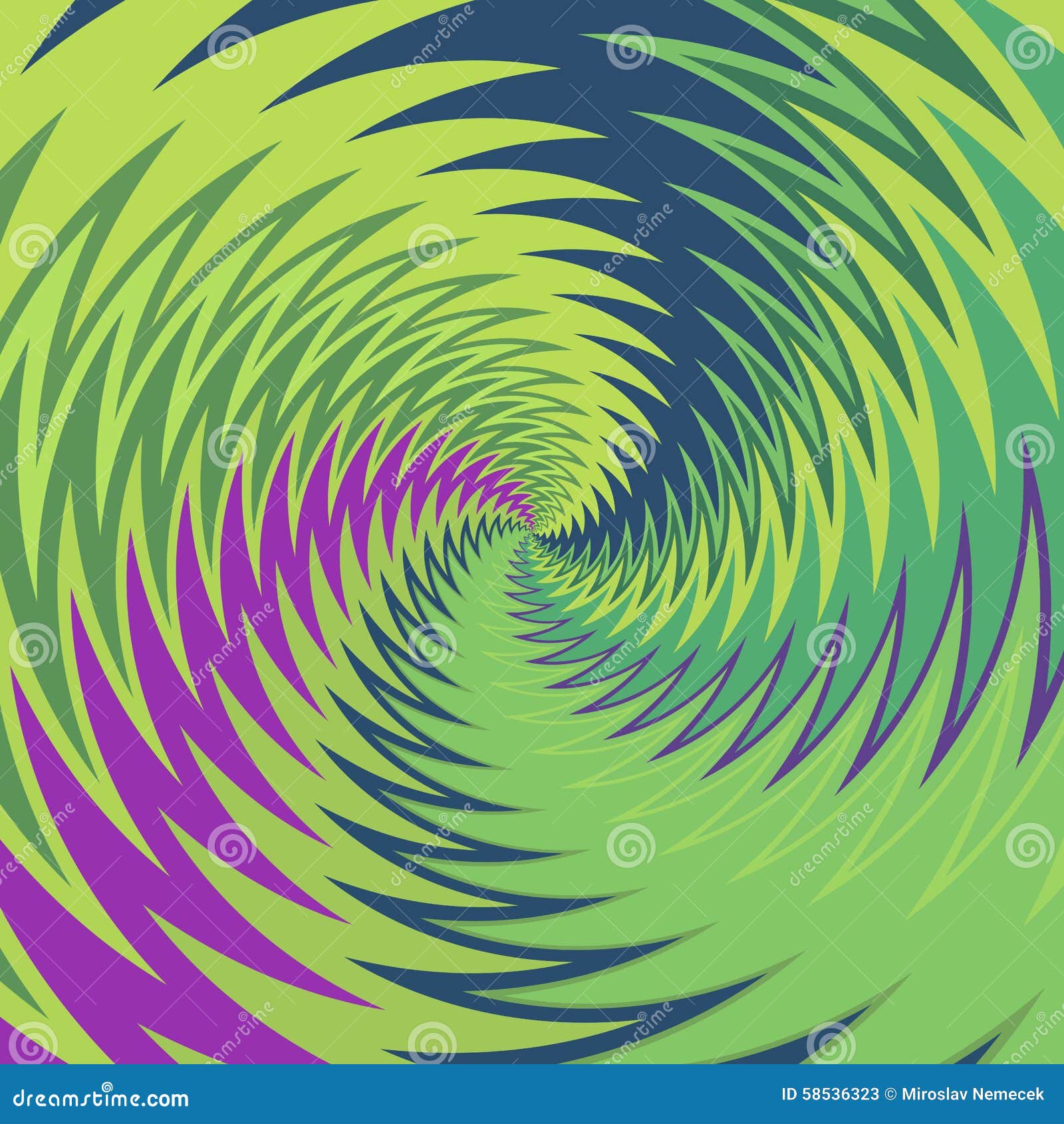 Psycho Floral Pattern Generated Texture Stock Illustration ...