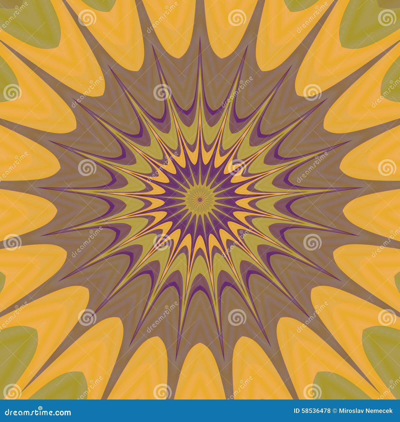 Psycho Floral Pattern Generated Texture Royalty-Free Stock Photo ...