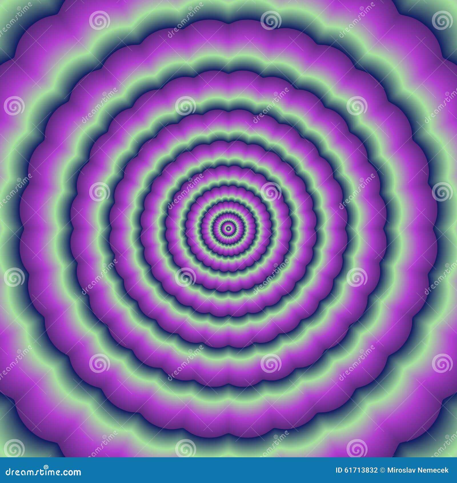 Psycho Floral Pattern Generated Texture Royalty-Free Stock Image ...