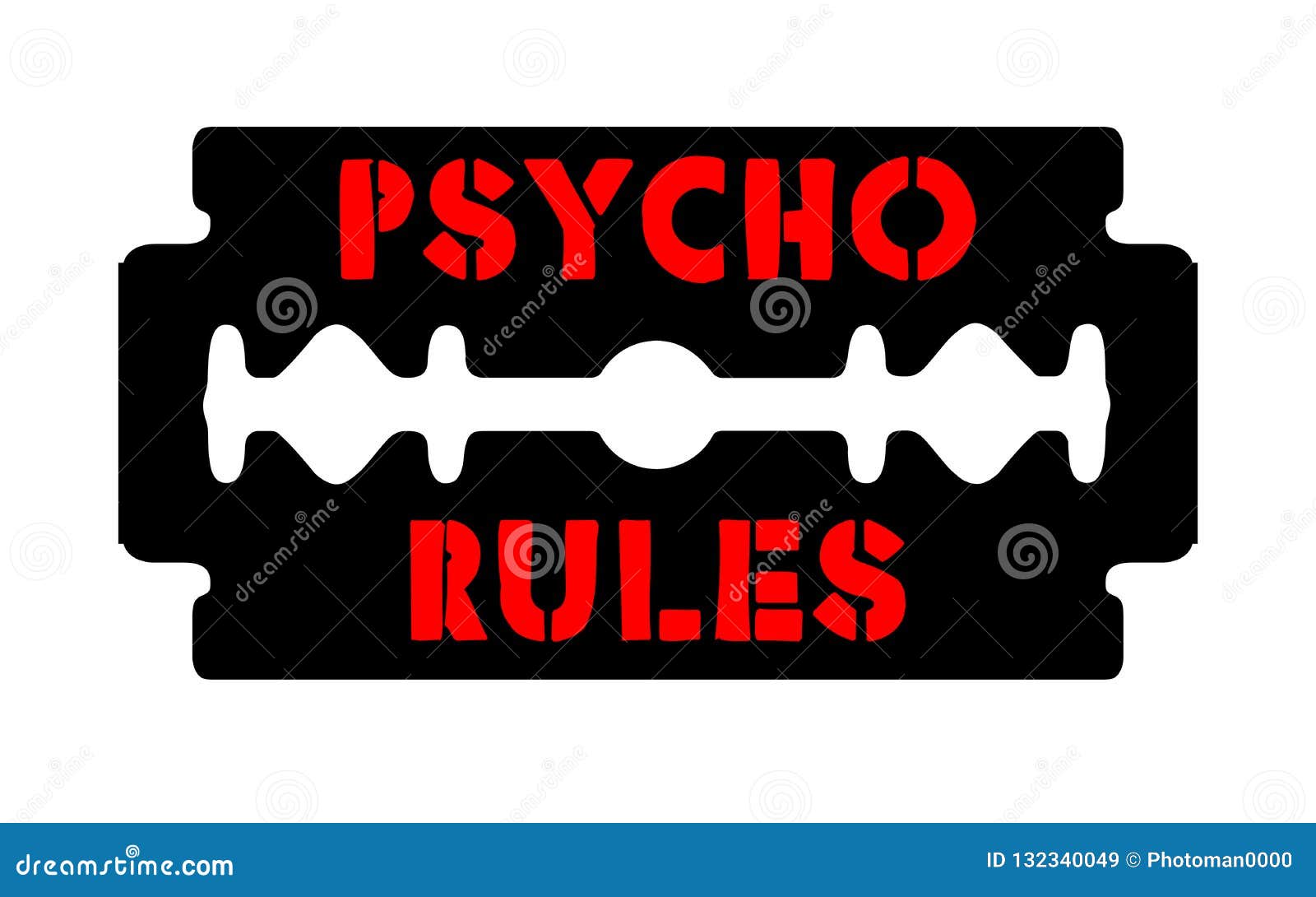 Psycho Text With Red Roses Illustration. Typography Slogan With Rose T ...