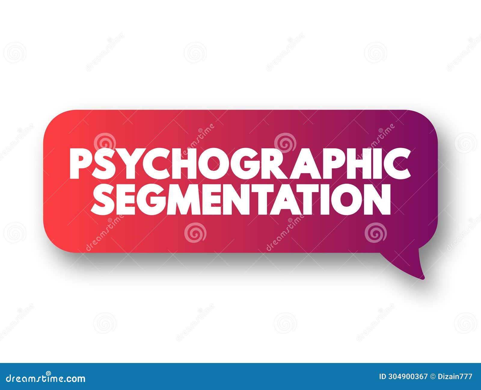 Psychographic Segmentation And Customer Division Outline Hands Concept ...