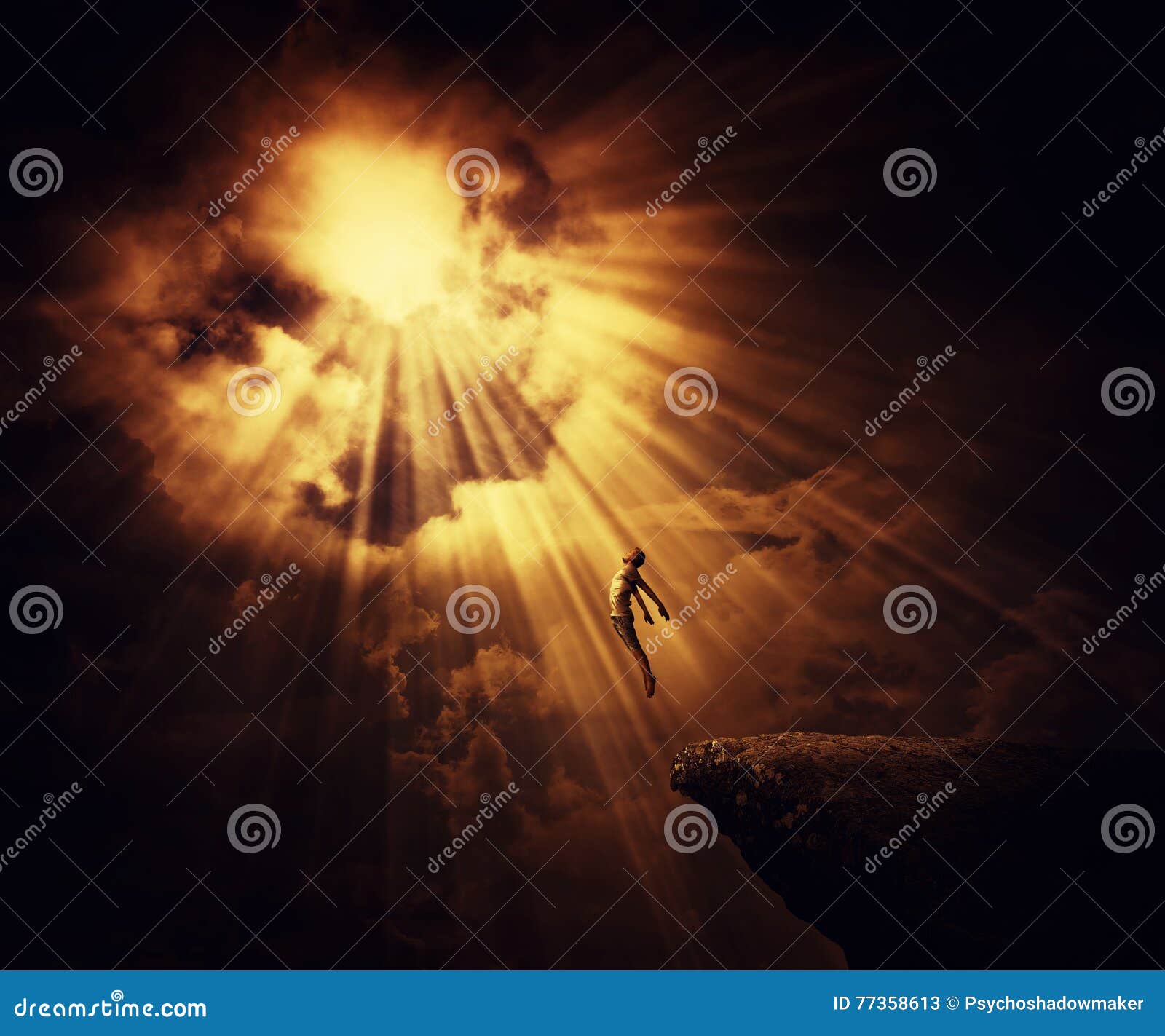 Psychokinesis immagine stock. Immagine di libero, mistero - 77358613