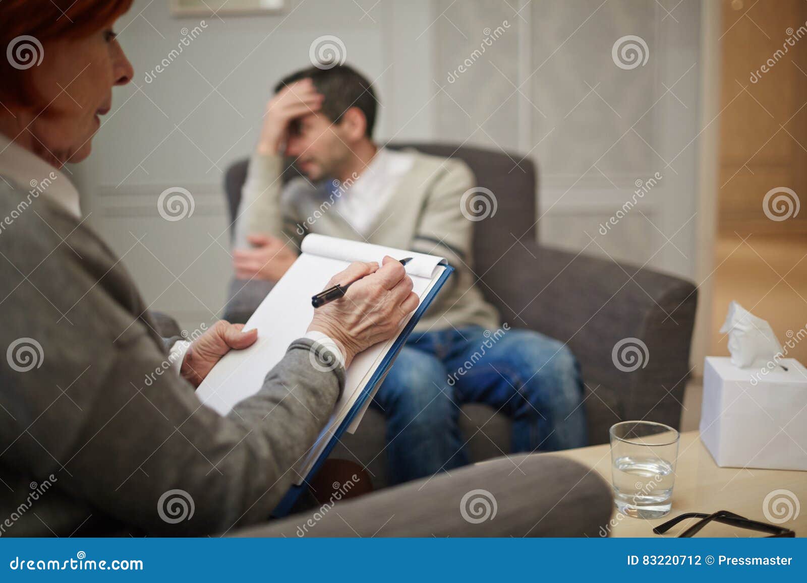Psychological help stock photo. Image of mature, consultation - 83220712