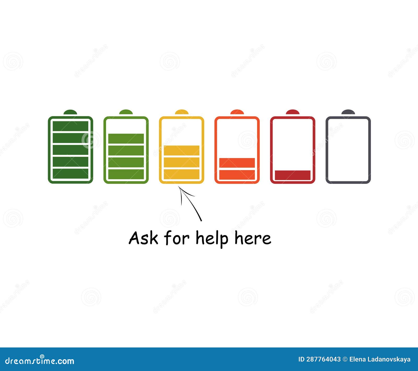 Psychological Illustration about Self-help Stock Illustration ...