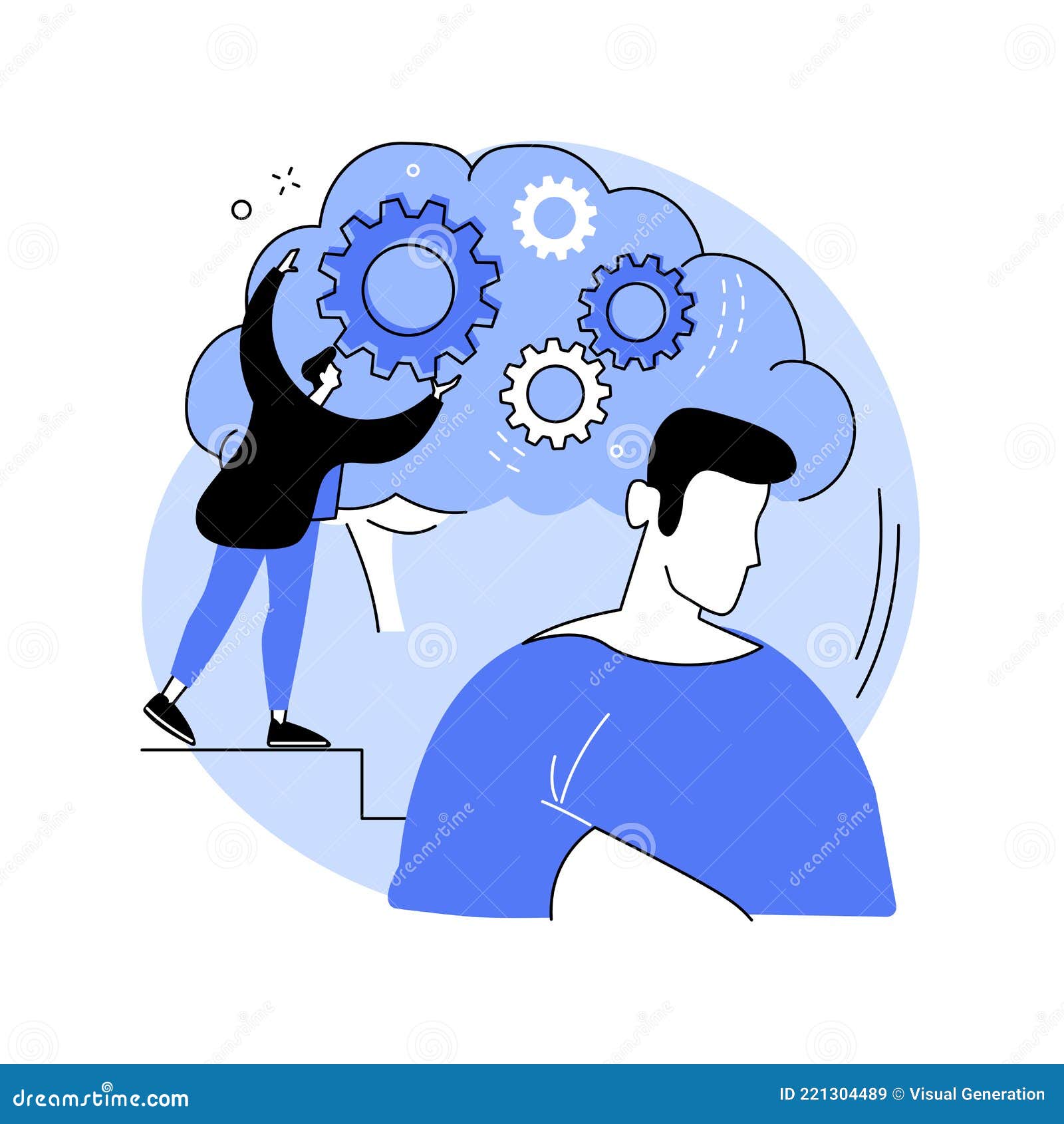 Psychological Manipulation Abstract Concept Vector Illustration. Stock ...
