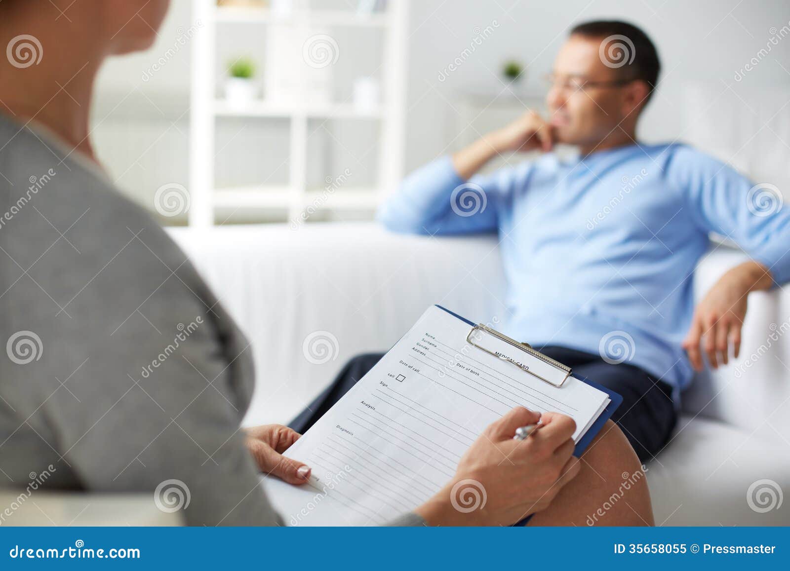 Psychologische Beratung stockbild. Bild von beratung - 35658055