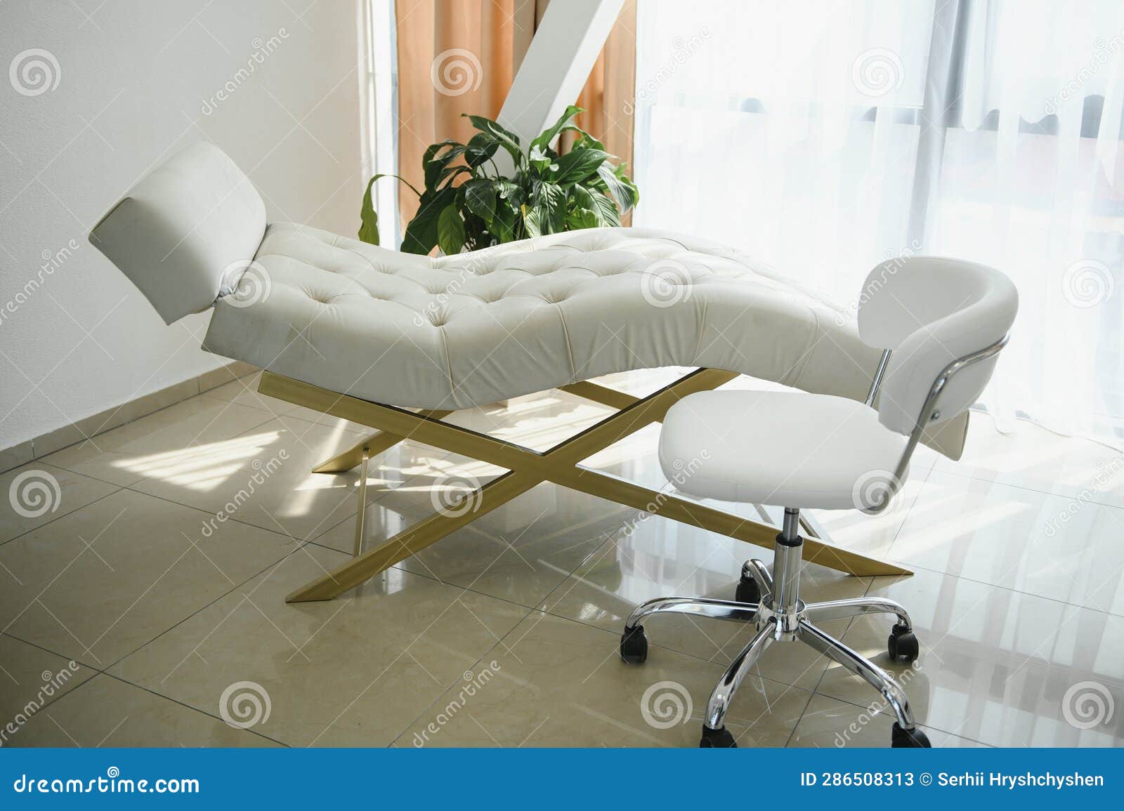 Psychologist S Office. a White Sofa for a Patient and a Psychologist S ...