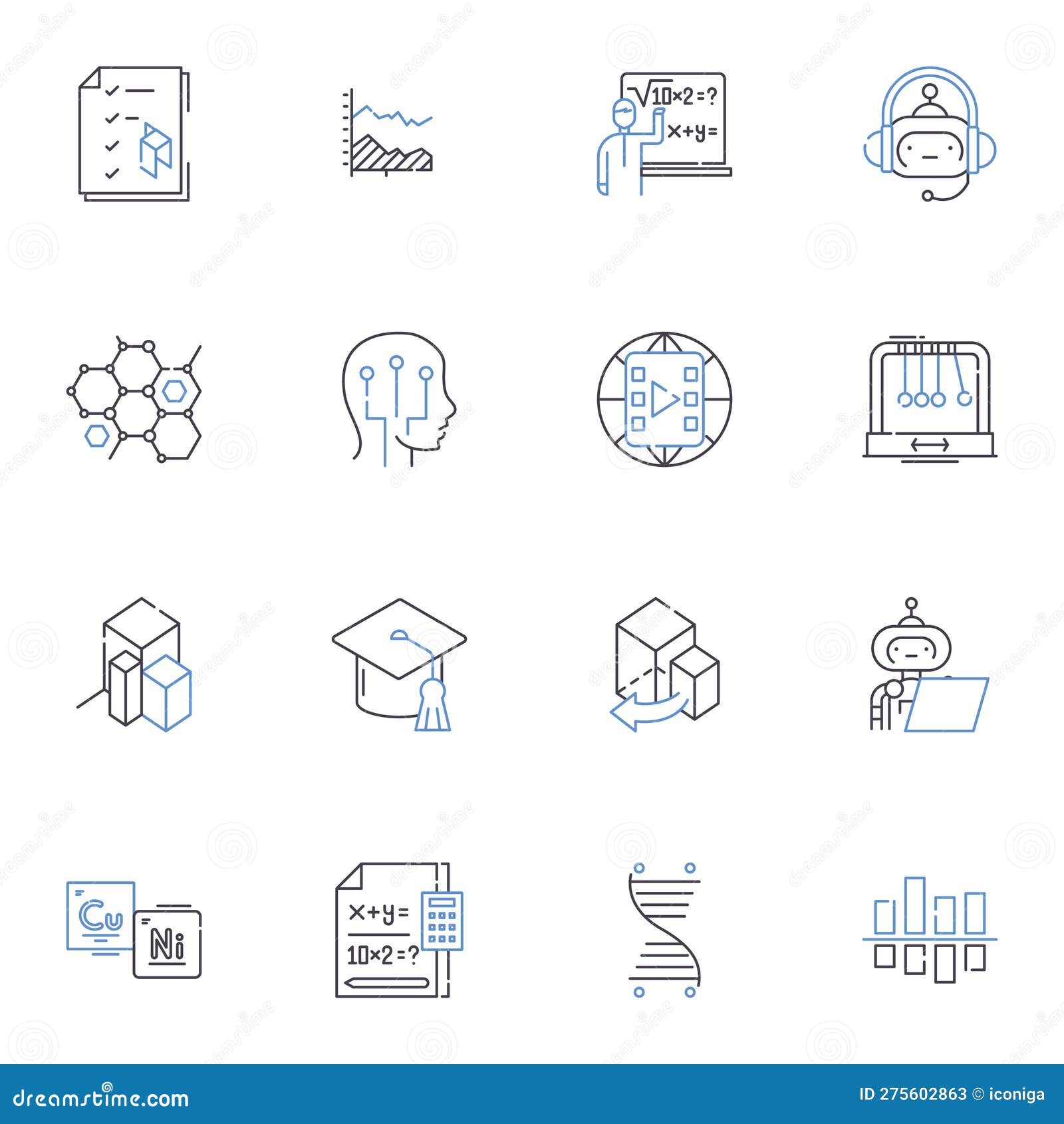 Psychology Line Icons Collection. Behavior, Perception, Cognition ... Psychology Line Icons Collection. Behavior, Perception, Cognition ...