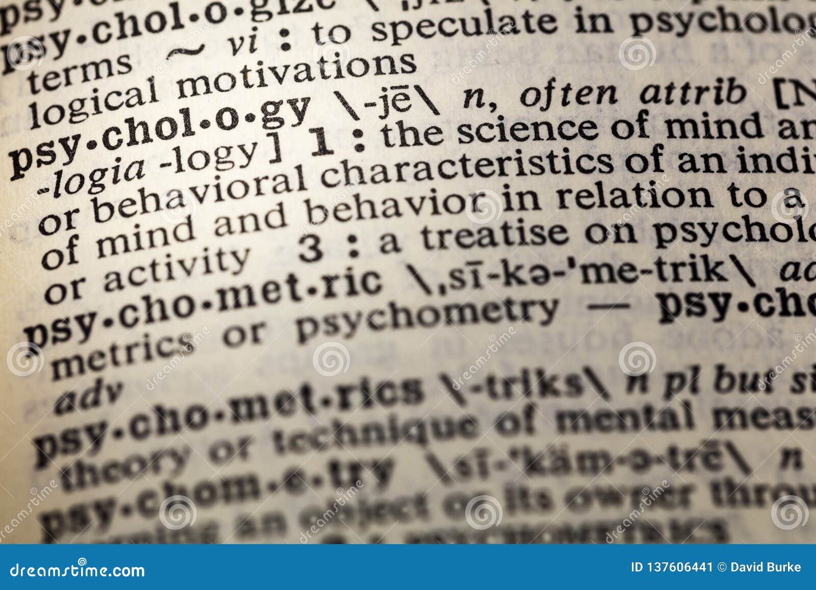 Psychology Science Mind Dictionary Printed Behavior Stock Image - Image ... Psychology Science Mind Dictionary Printed Behavior Stock Image - Image ...