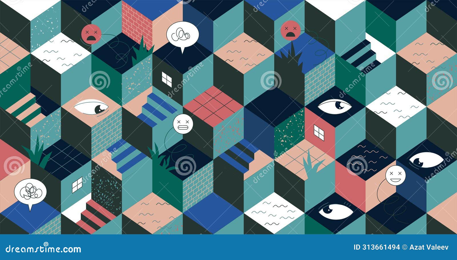 Psychology, Stress, Anxiety And Depression Abstract Posters ...