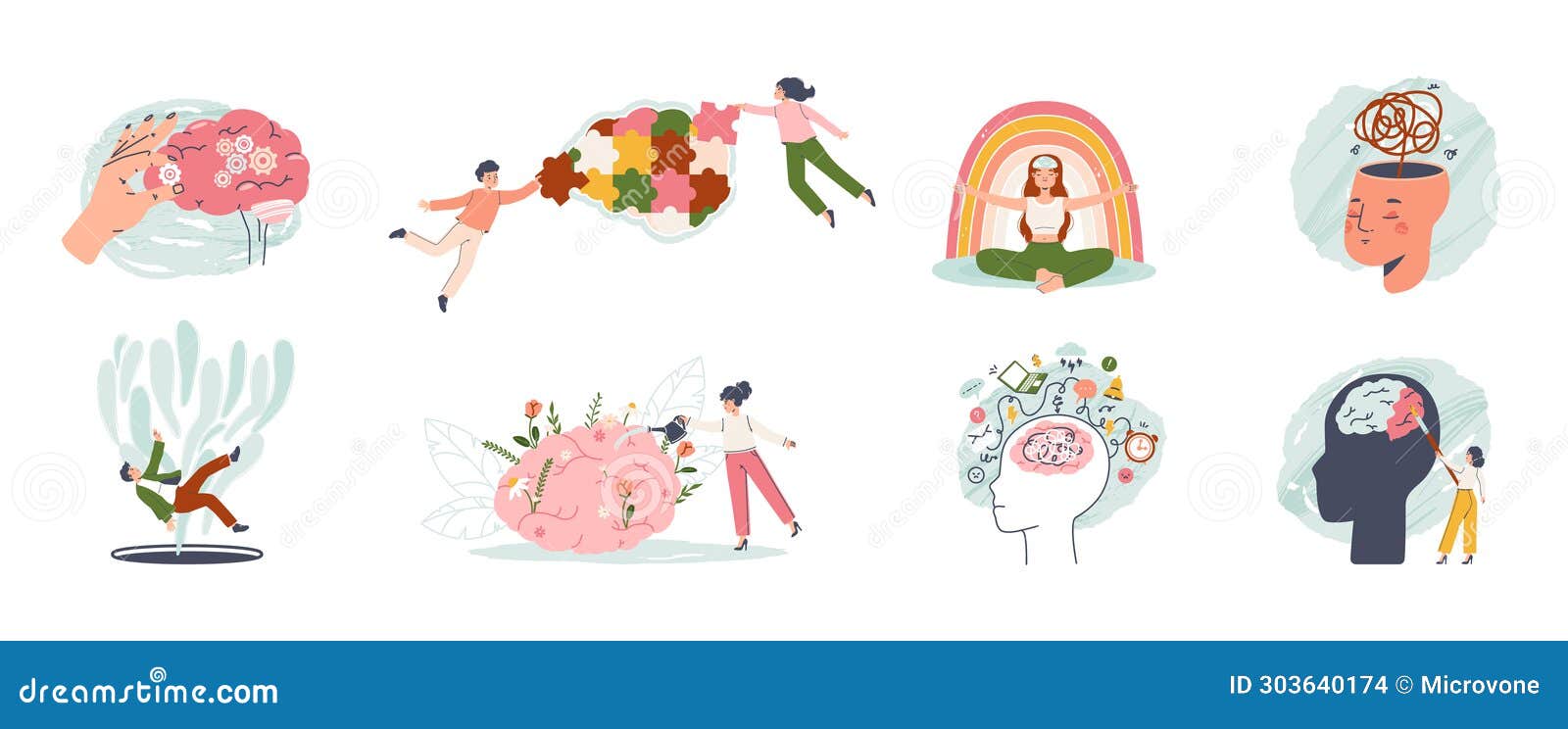 Psychology Teens Mental Problem. Brain Development, Expansion of ...