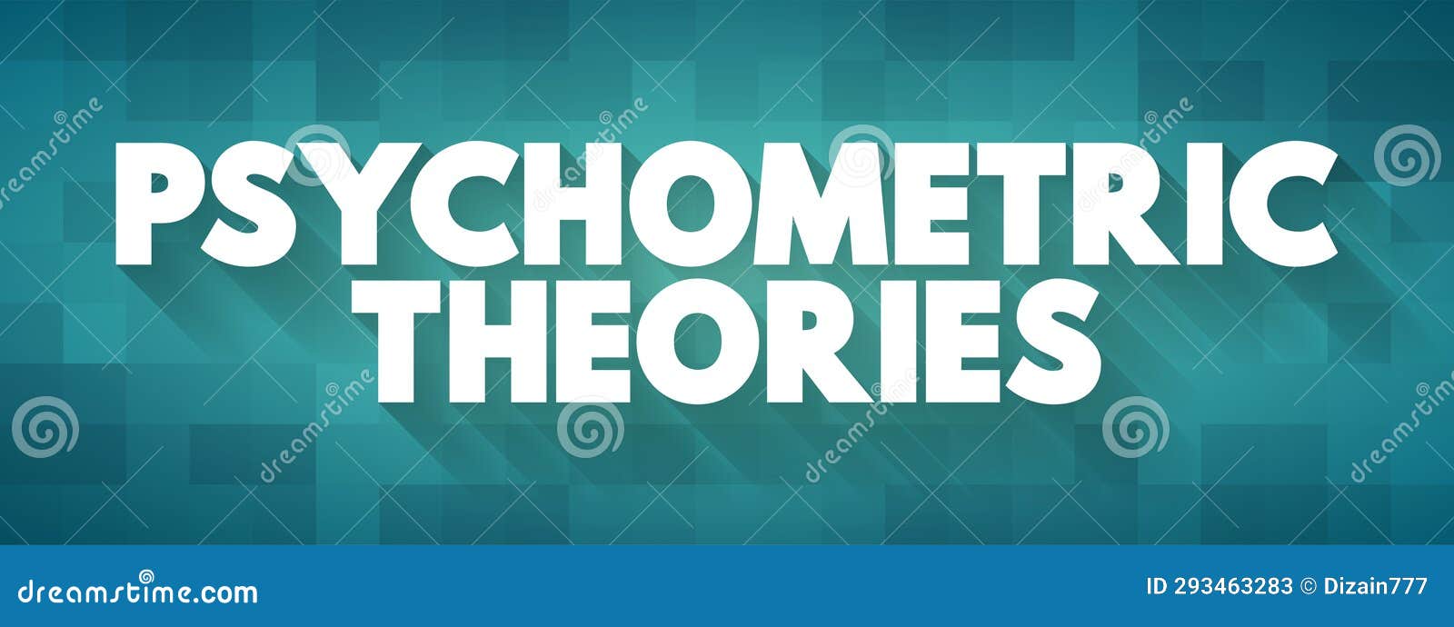 Psychometric Theories are Based on a Model that Portrays Intelligence ...