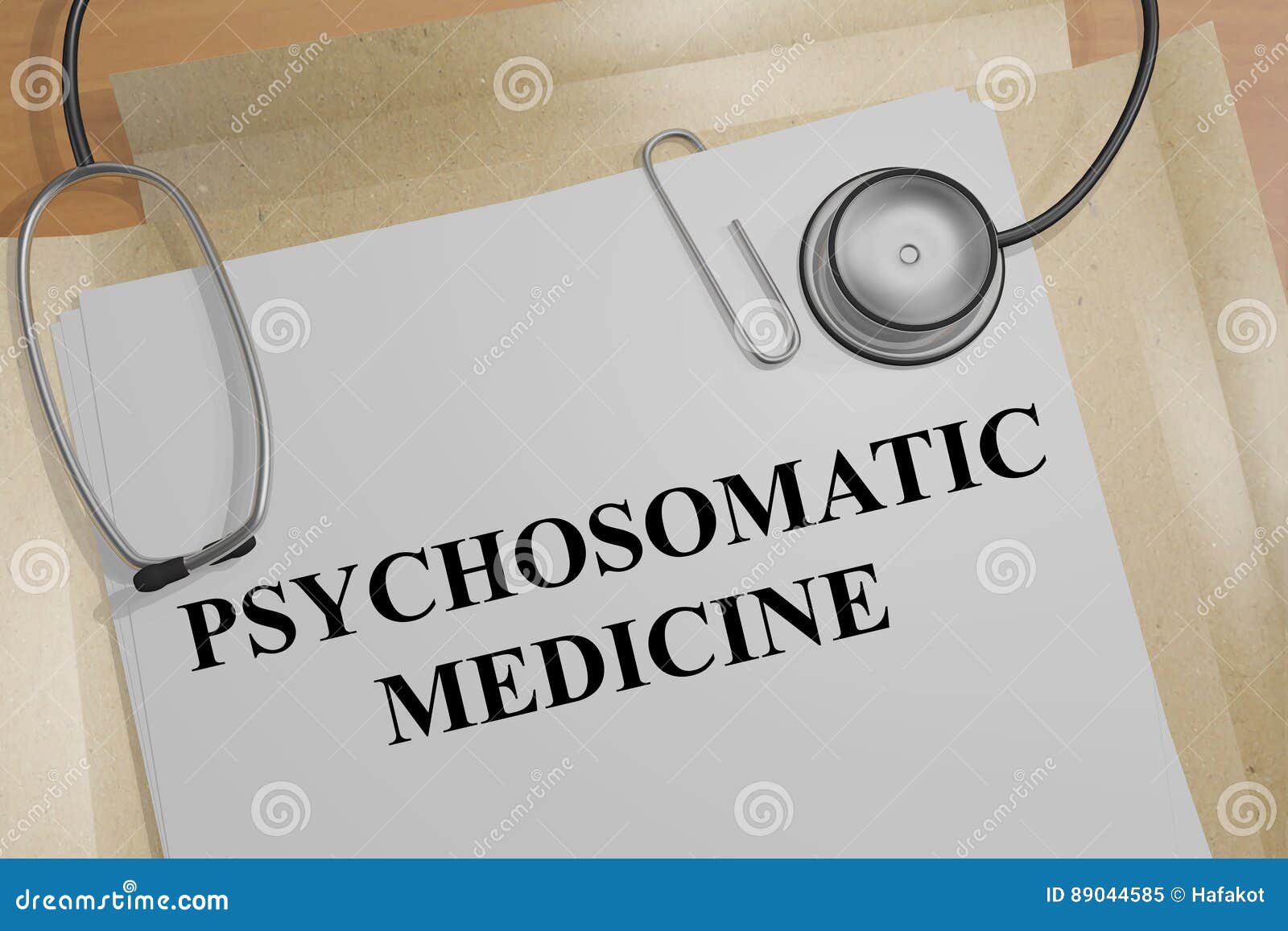 Psychosomatic Medicine - Medical Concept Stock Illustration ...