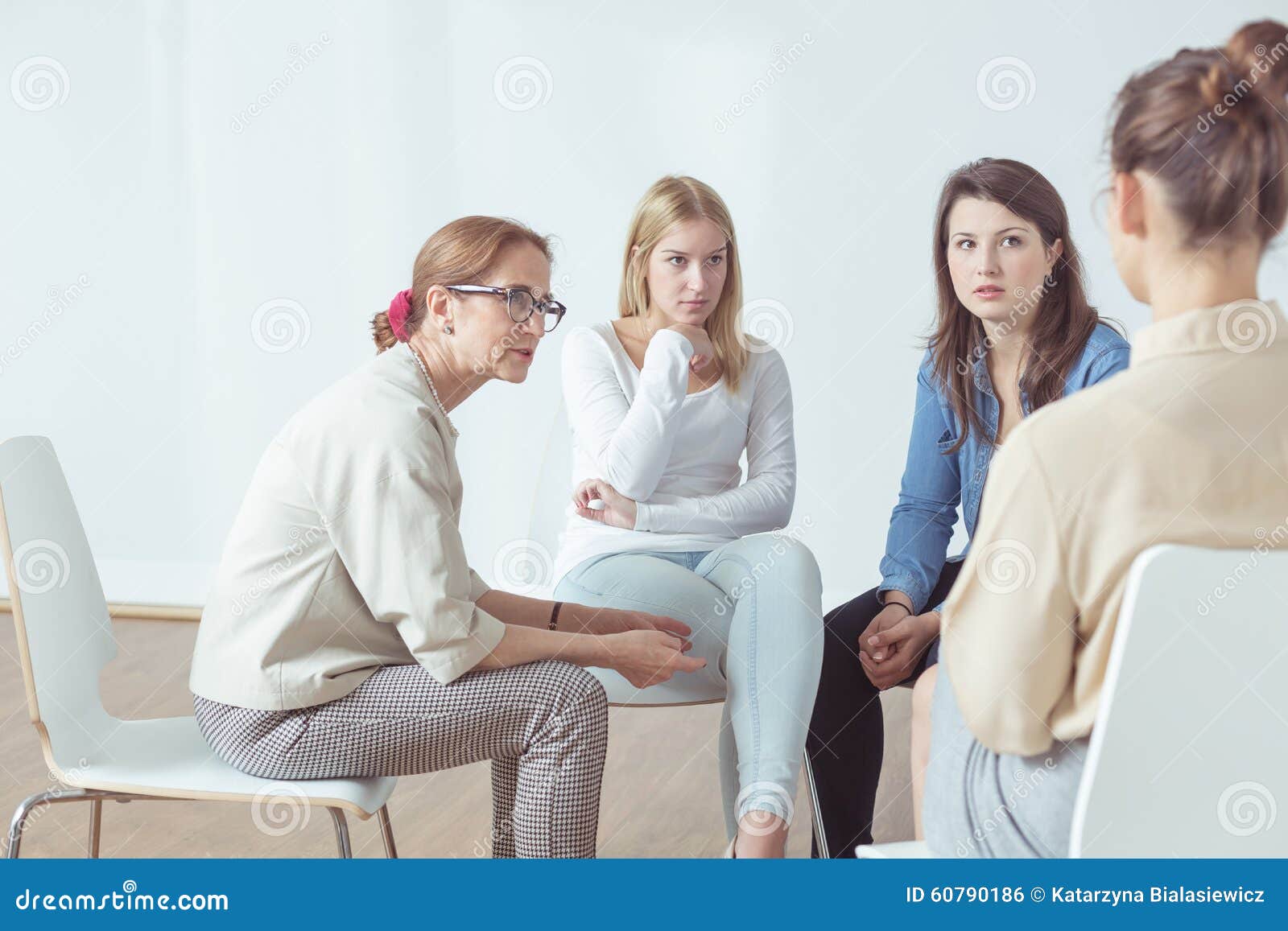 Psychotherapy for People with Problems Stock Photo - Image of ...