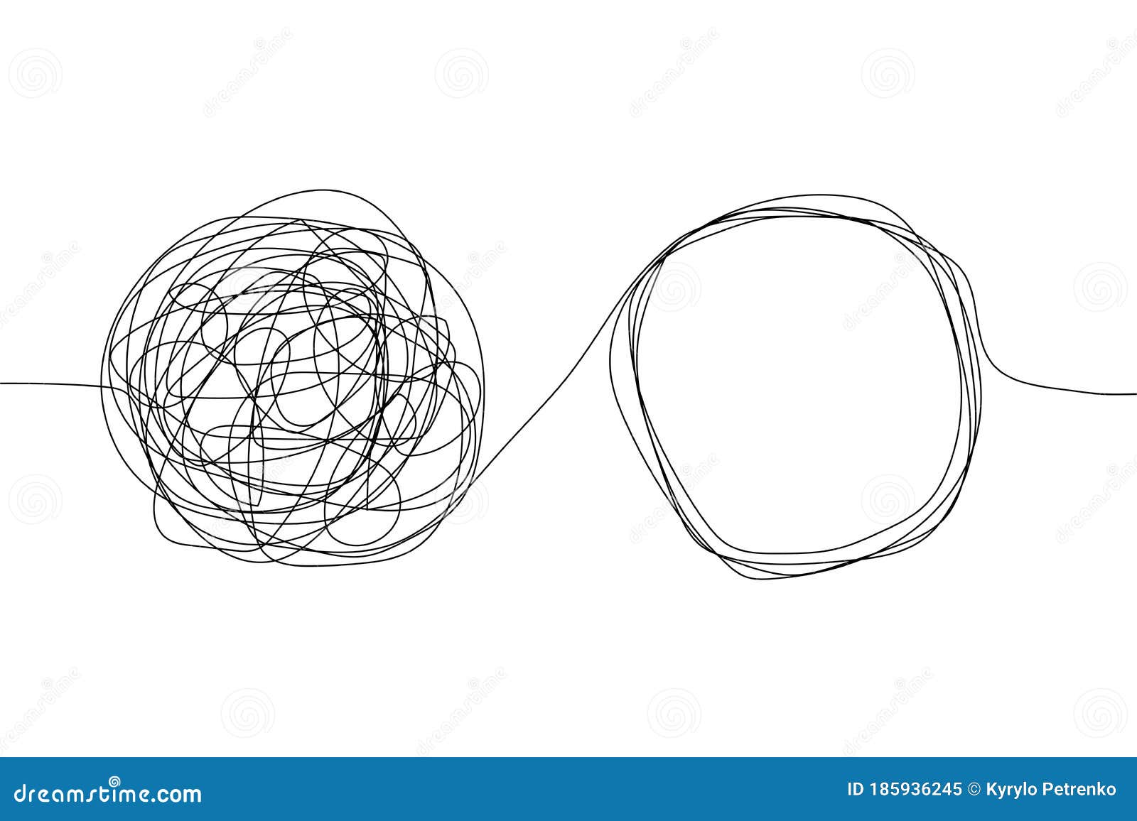 Psychotherapy Tangle Conceptlogo Icon Vector. Abstract Sketch Untangle ... Psychotherapy Tangle Conceptlogo Icon Vector. Abstract Sketch Untangle ...