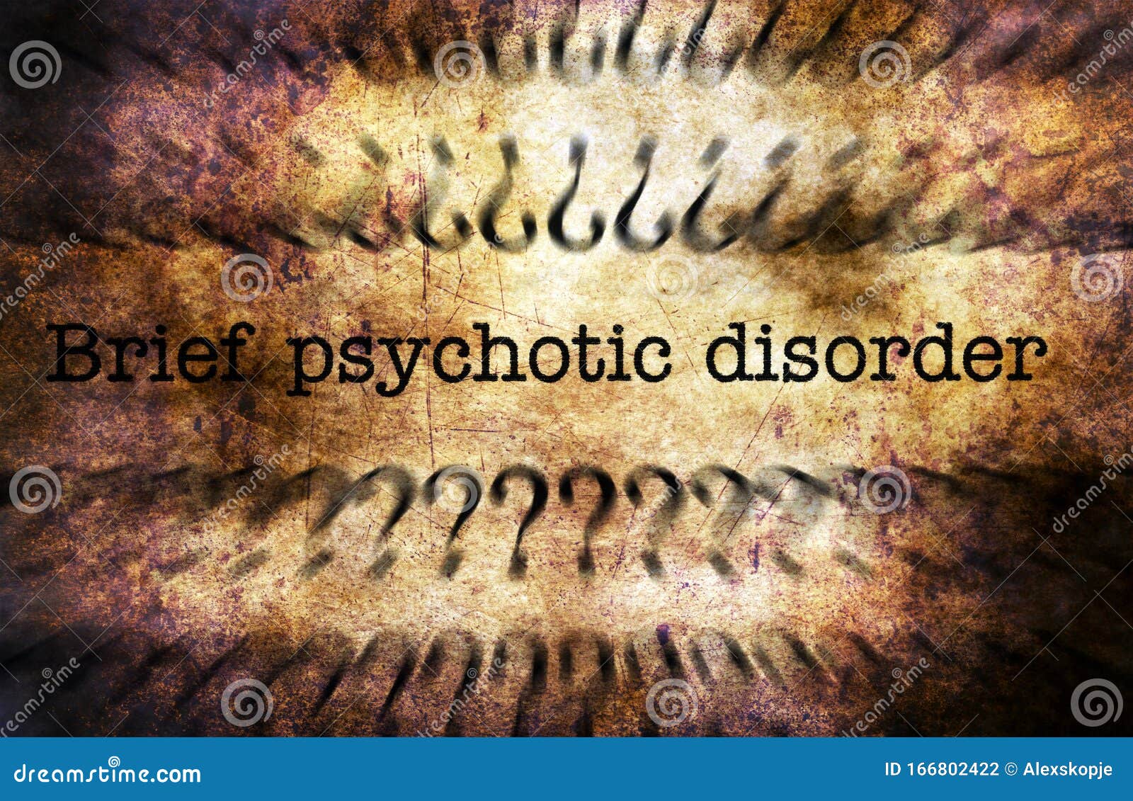 Psychotic Disorder Grunge Concept Stock Photo - Image of psychosis ...