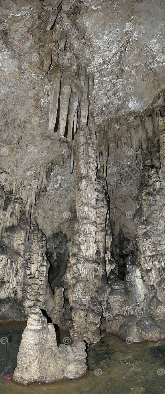 Psychro Cave, Crete, Greece Stock Photo - Image of destination, light ...