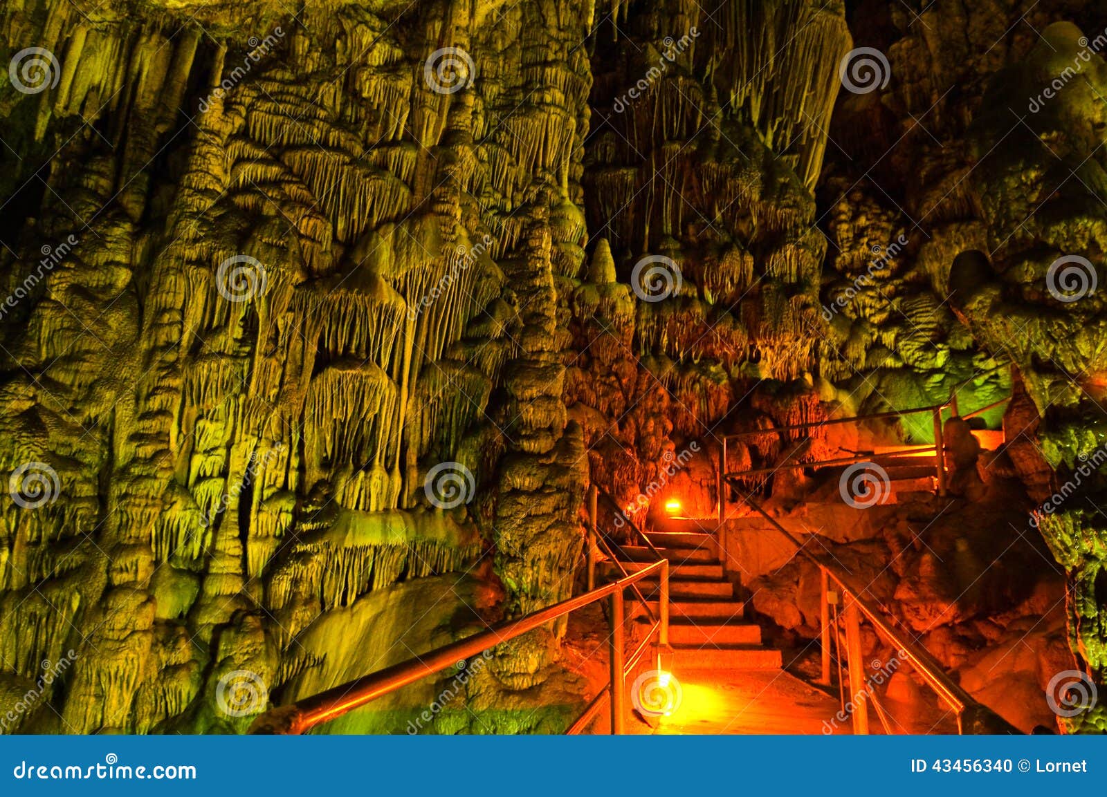 Psychro Cave. Crete, Greece. Stock Photo - Image of interior, limestone ...