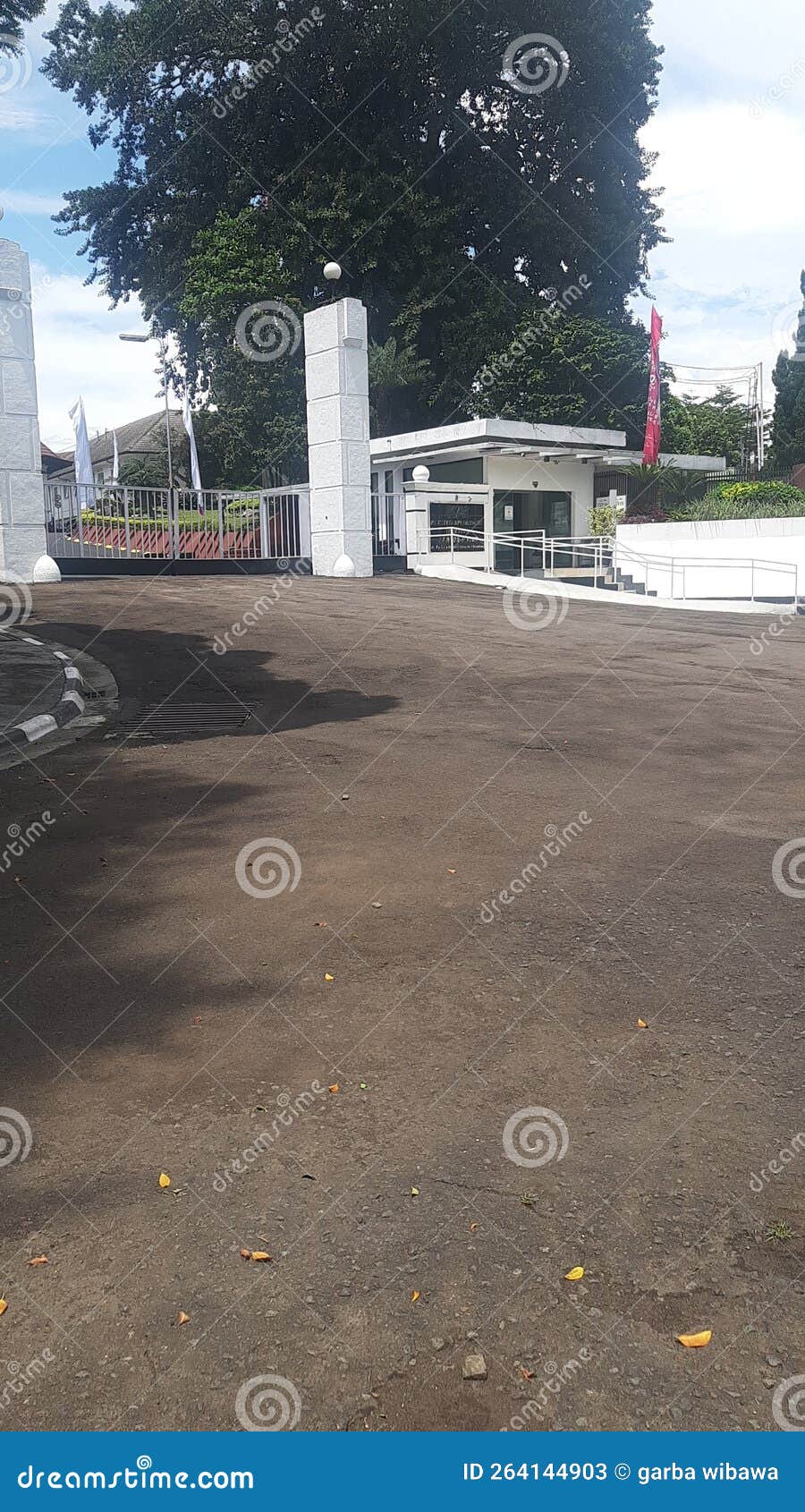 PT Kereta Api Indonesia Head Office Gate Stock Image - Image of office ...