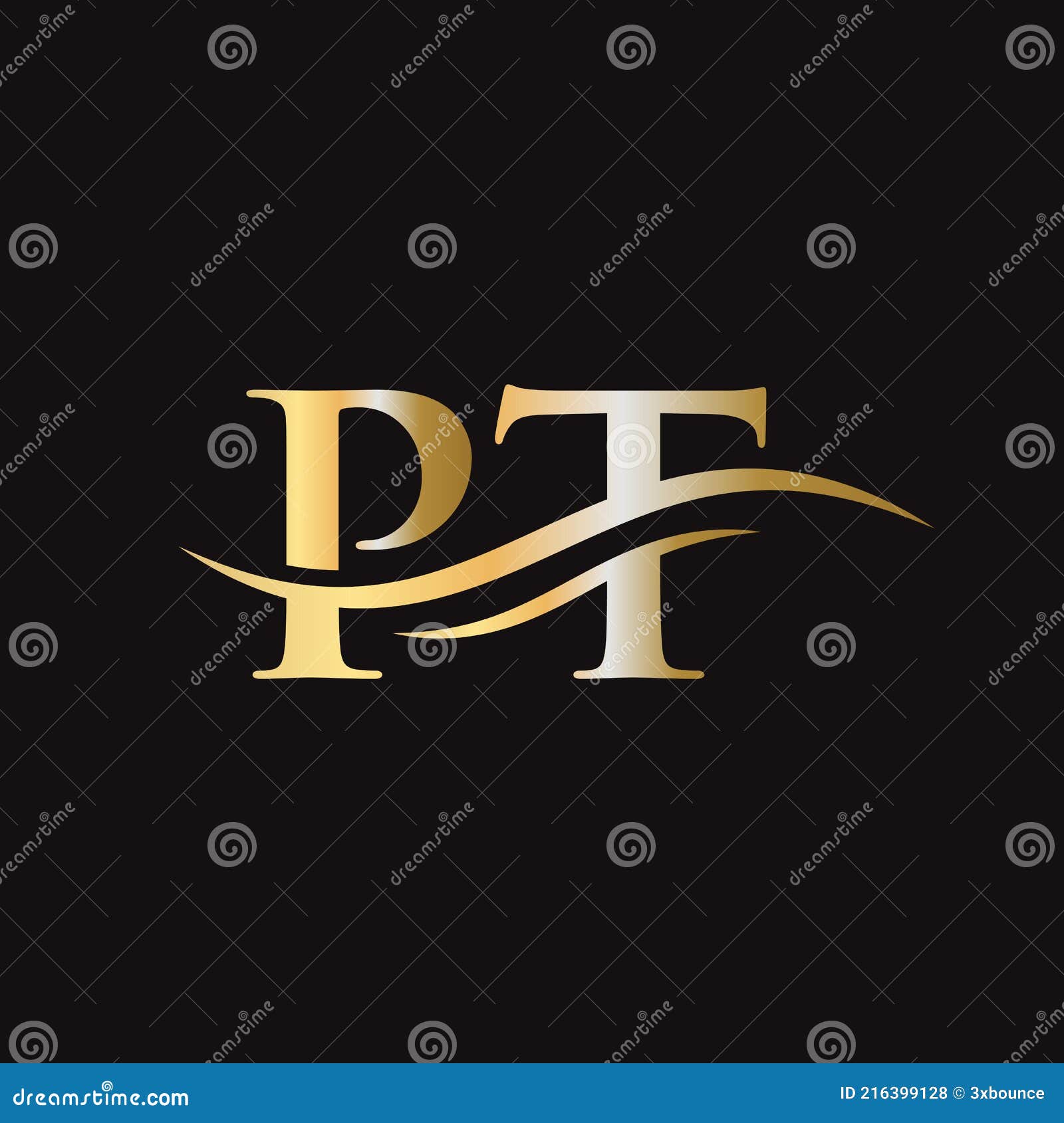 PT Logo Design Vector. Swoosh Letter PT Logo Design Stock Vector ... PT Logo Design Vector. Swoosh Letter PT Logo Design Stock Vector ...