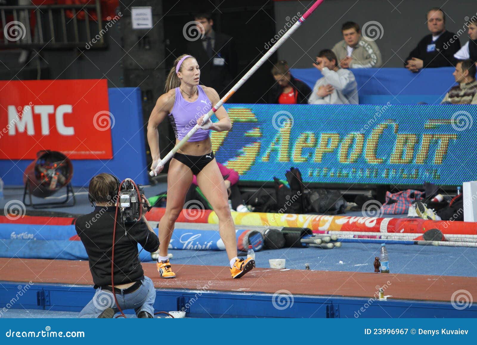 Ptacnikova Jirina - Czech Pole Vaulter Editorial Photography - Image of ...