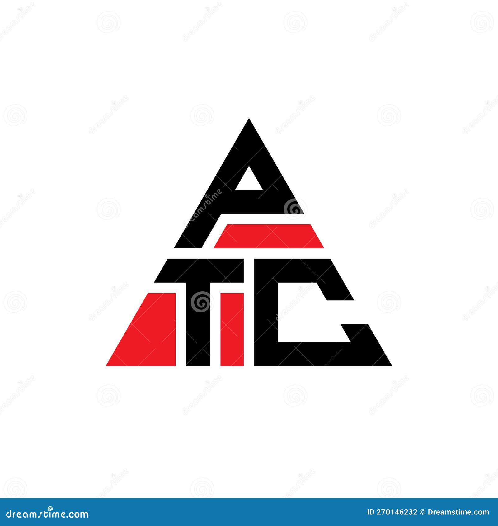 PTC Triangle Letter Logo Design with Triangle Shape. PTC Triangle Logo ...