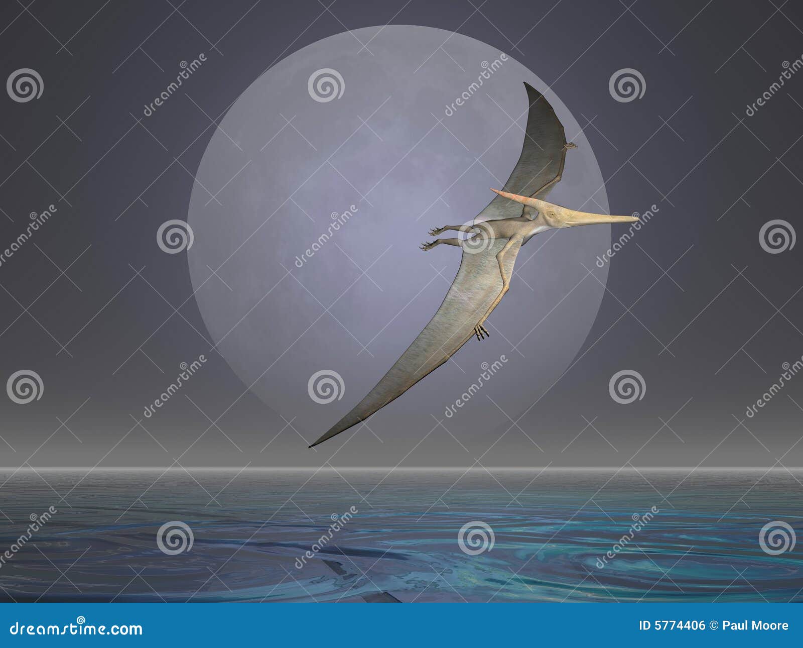 Pteranodon Stock Photo | CartoonDealer.com #5774406