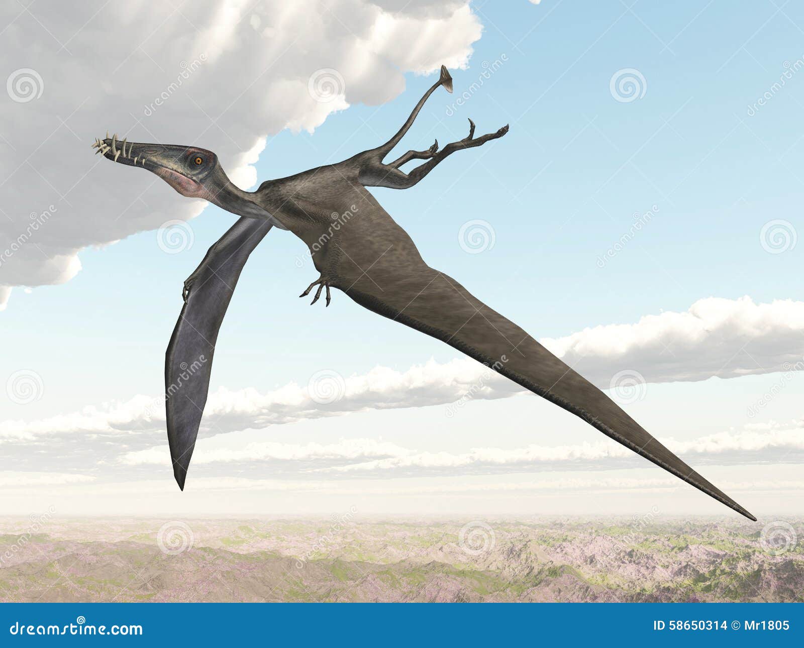 Pterosaur Reptiles Stock Image | CartoonDealer.com #89414215