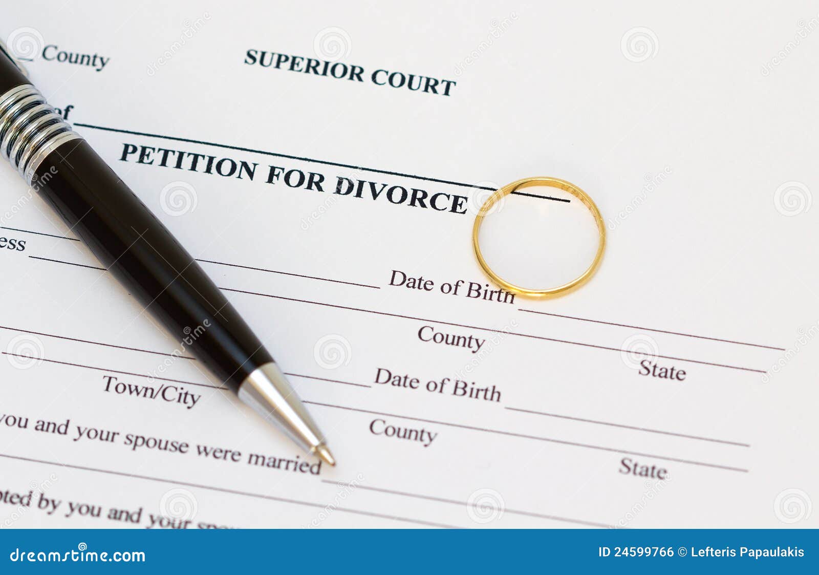 Papier de divorce - Periarticular