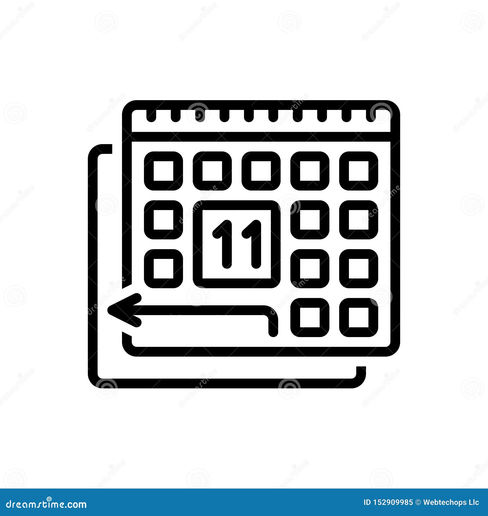 PTO, Paid Time Off. Concept With Keywords, People And Icons. Flat ...