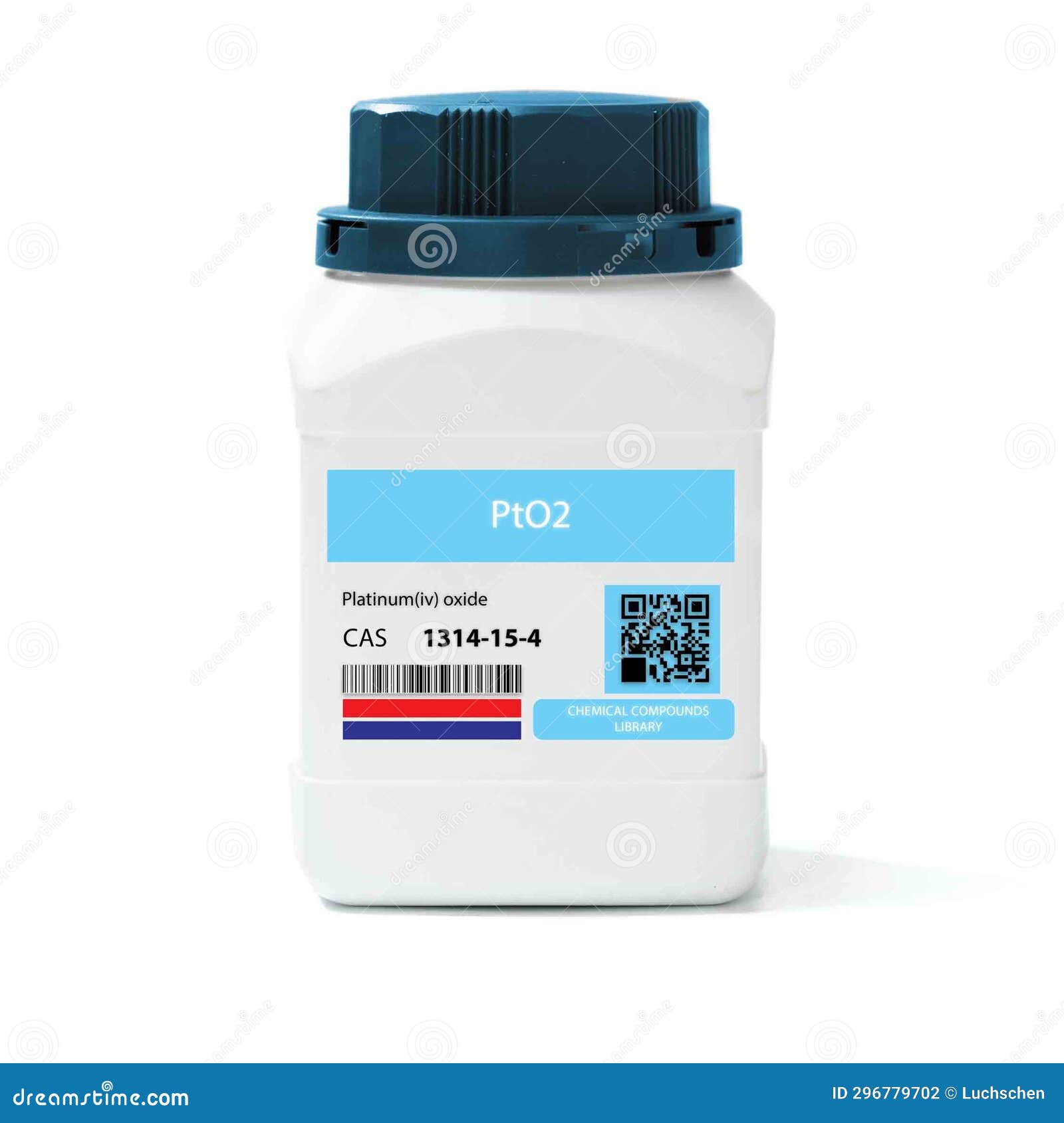 PtO2 - Platinum(IV) oxide stock photo. Image of bottles - 296779702