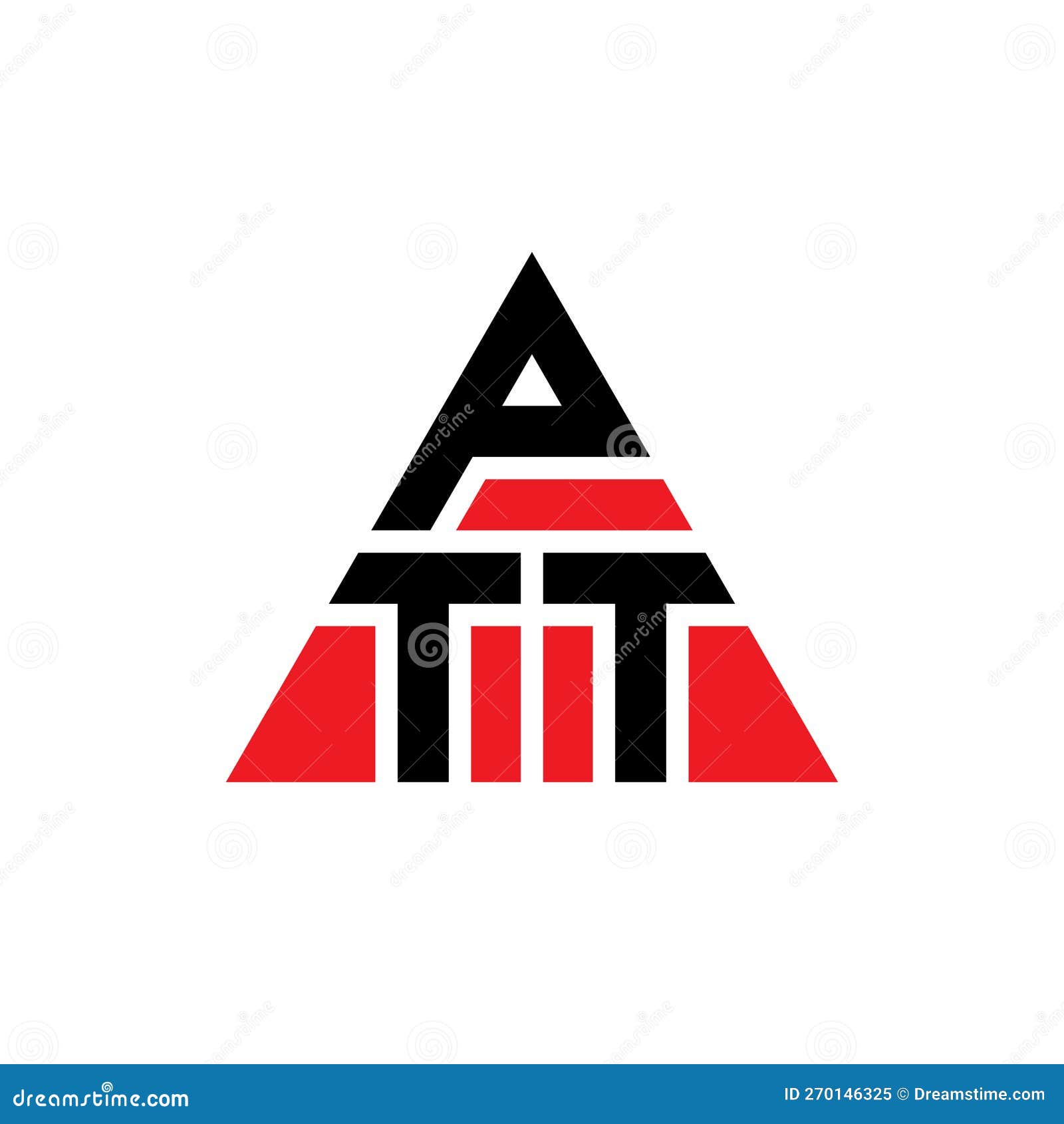 PTT Triangle Letter Logo Design with Triangle Shape. PTT Triangle Logo ...