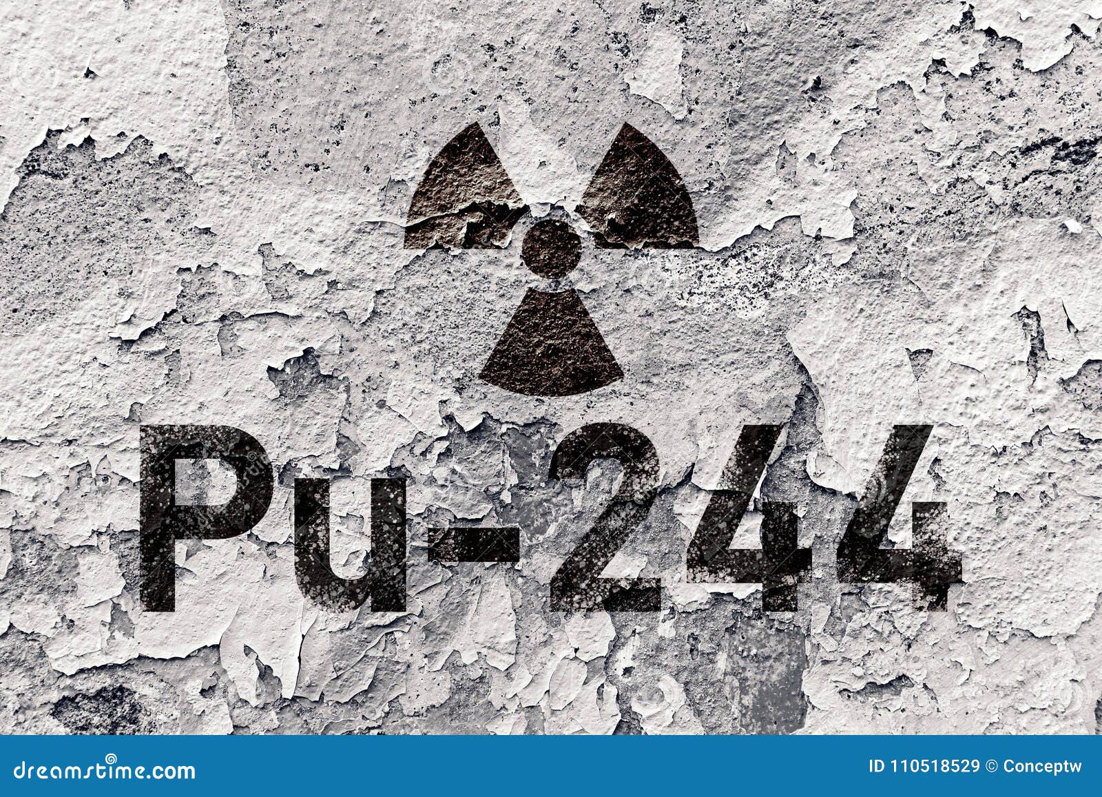 PU 244 - Isótopo Radiactivo Del Plutonio Imagen de archivo - Imagen de ...