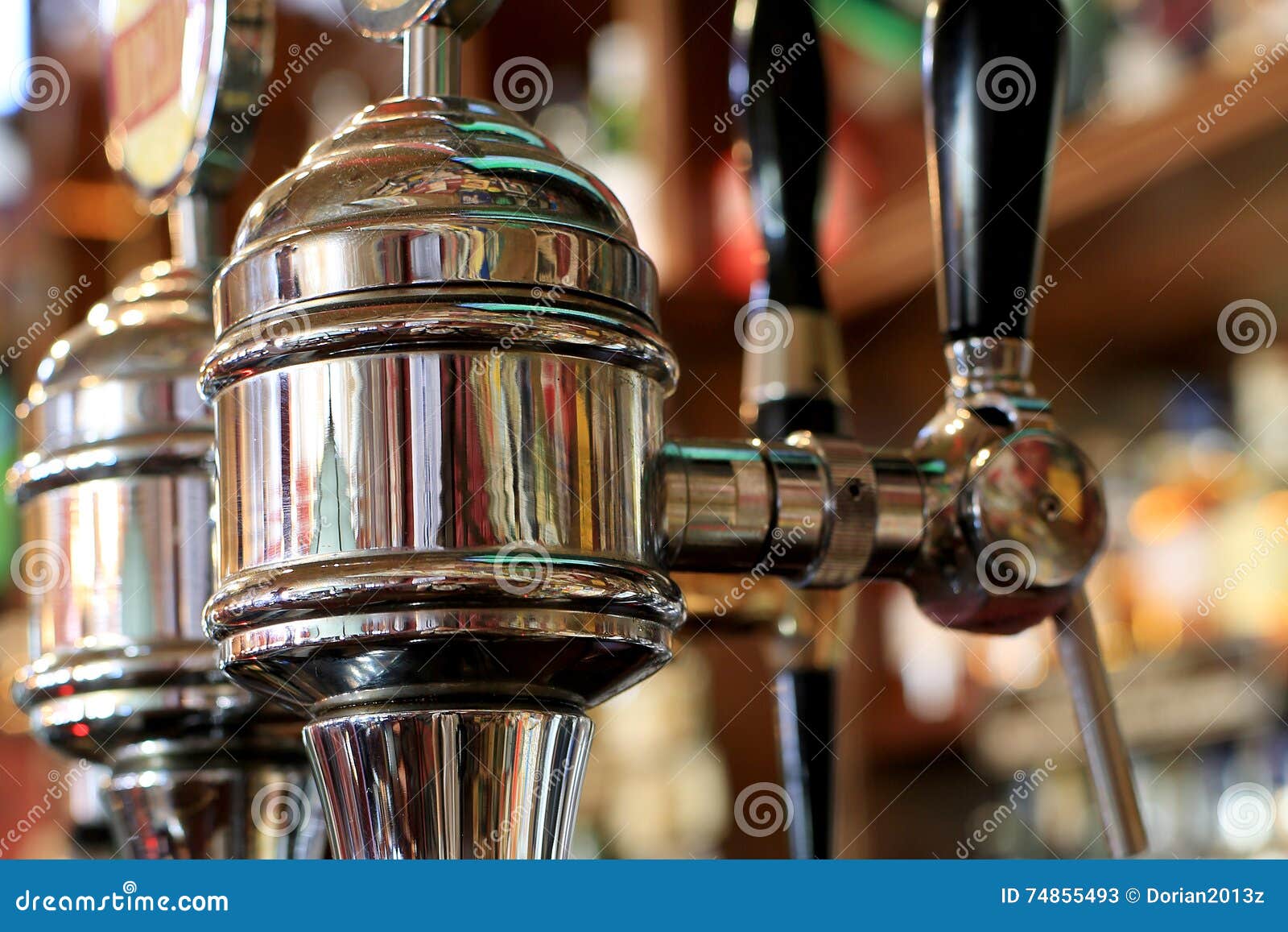 Pub stock image. Image of alcohol, evening, shiny, equipment - 74855493