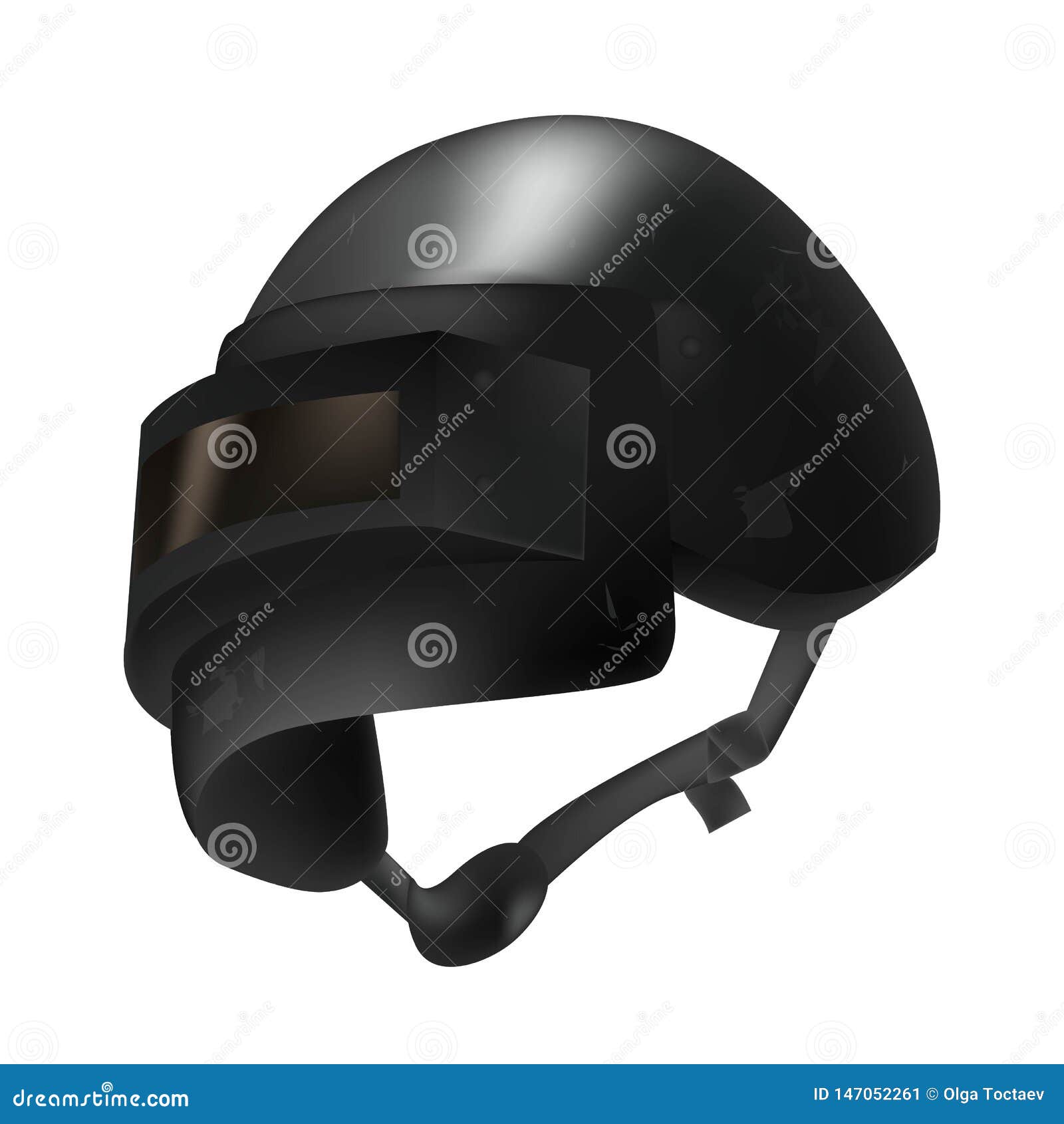 PUBG - PlayerUnknowns Battlegrounds Game. Game Metal Helmet. Realistic ...