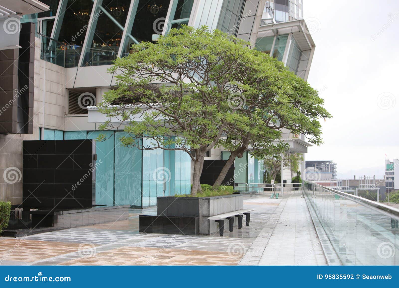 The Public Area at the Ifc with Walkway Editorial Photography - Image ...