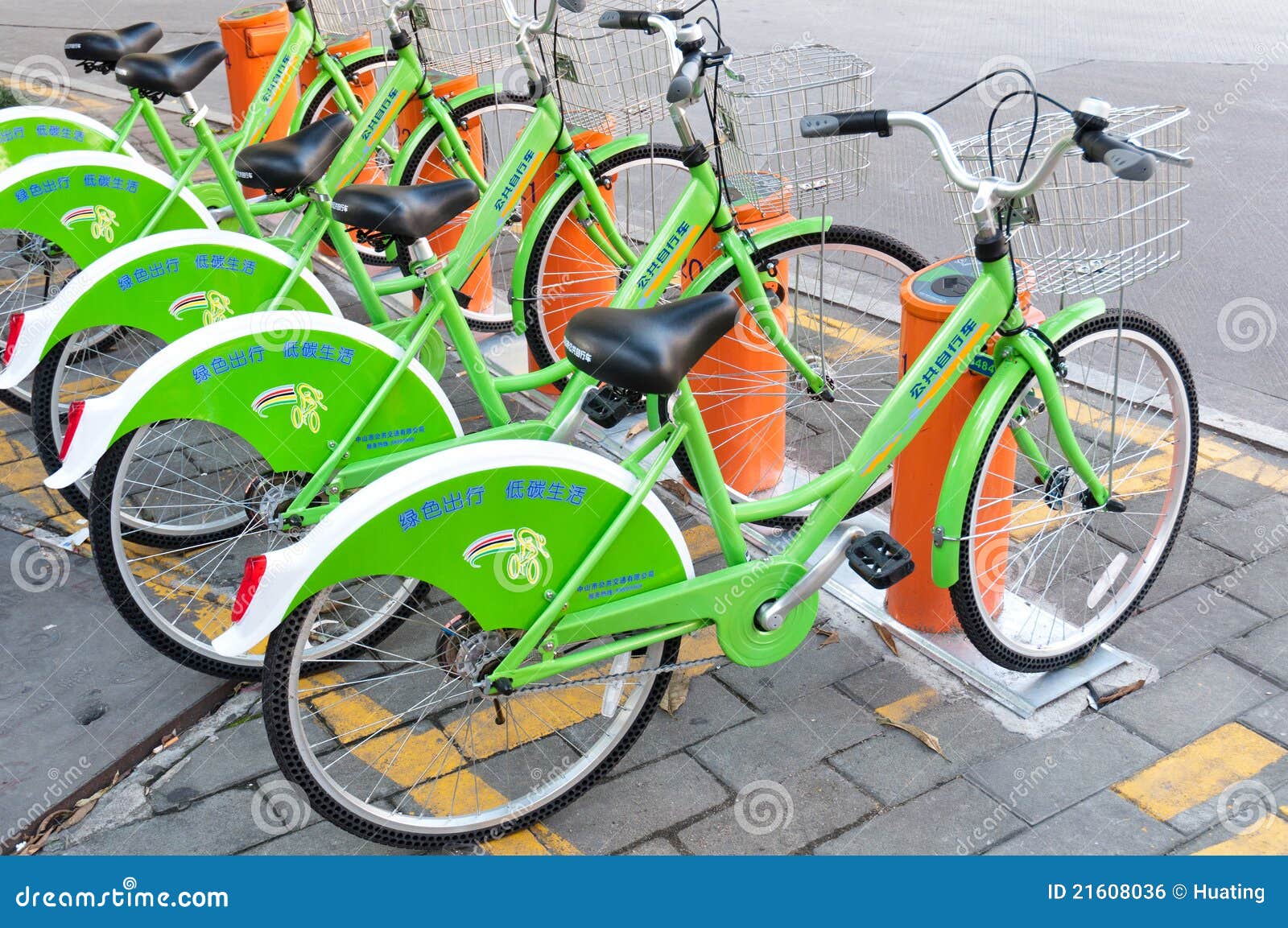 Public Bike System in China Editorial Photo - Image of automatic, china ...