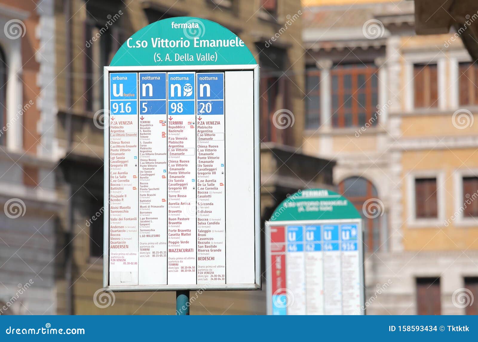 Public bus stop Rome Italy editorial stock image. Image of station ...