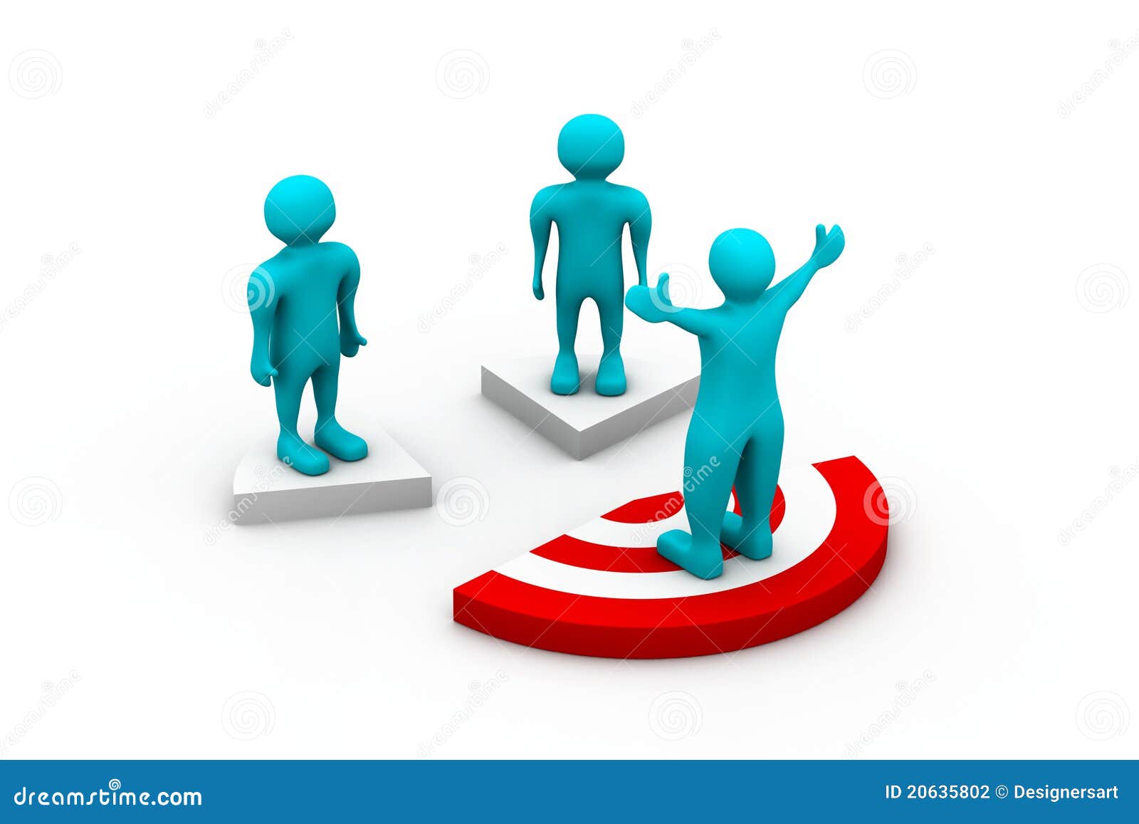 Public cible illustration stock. Illustration du cible - 20635802