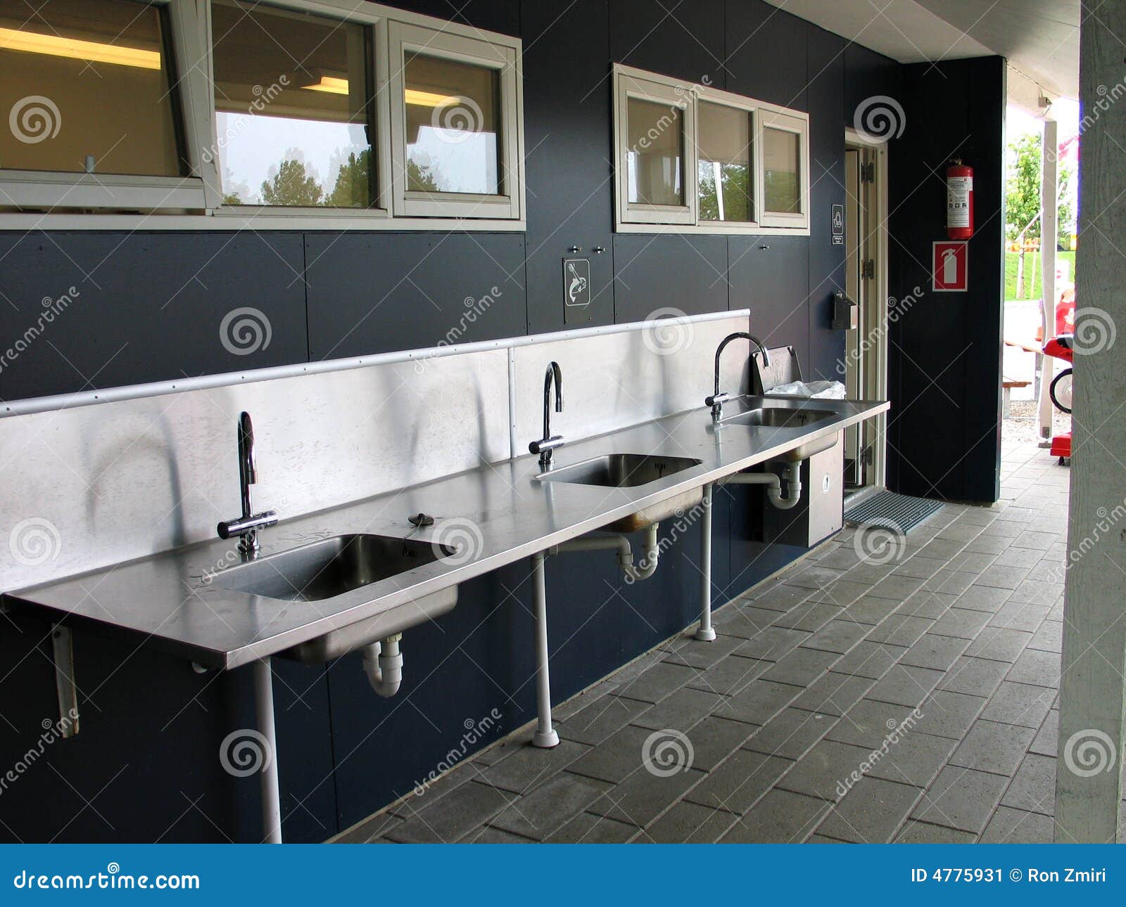 Public Drinking Washing Facility Stock Image - Image of village ...